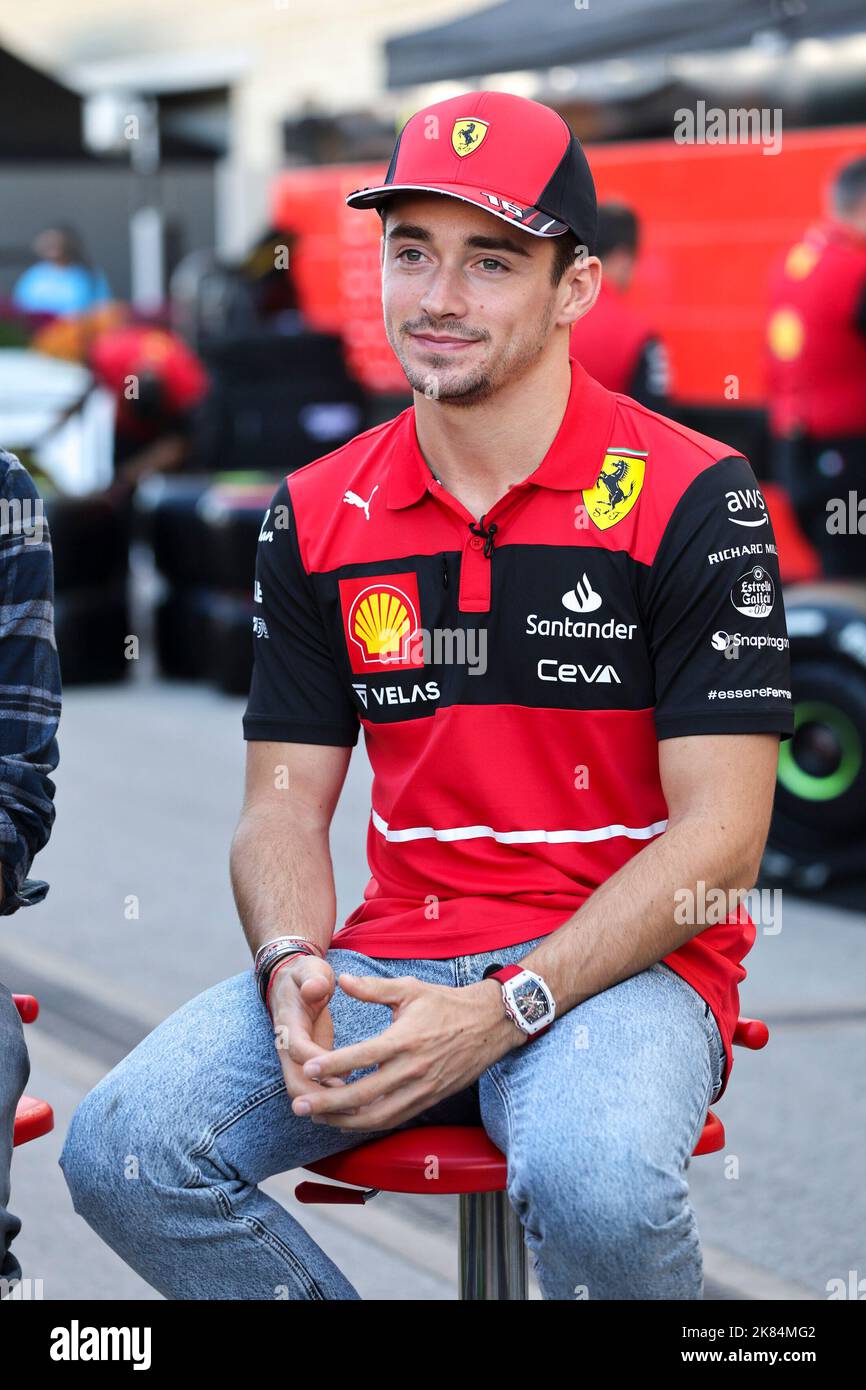 #16 Charles Leclerc (MCO, Scuderia Ferrari), F1 Grand Prix of USA at Circuit of The Americas on ...