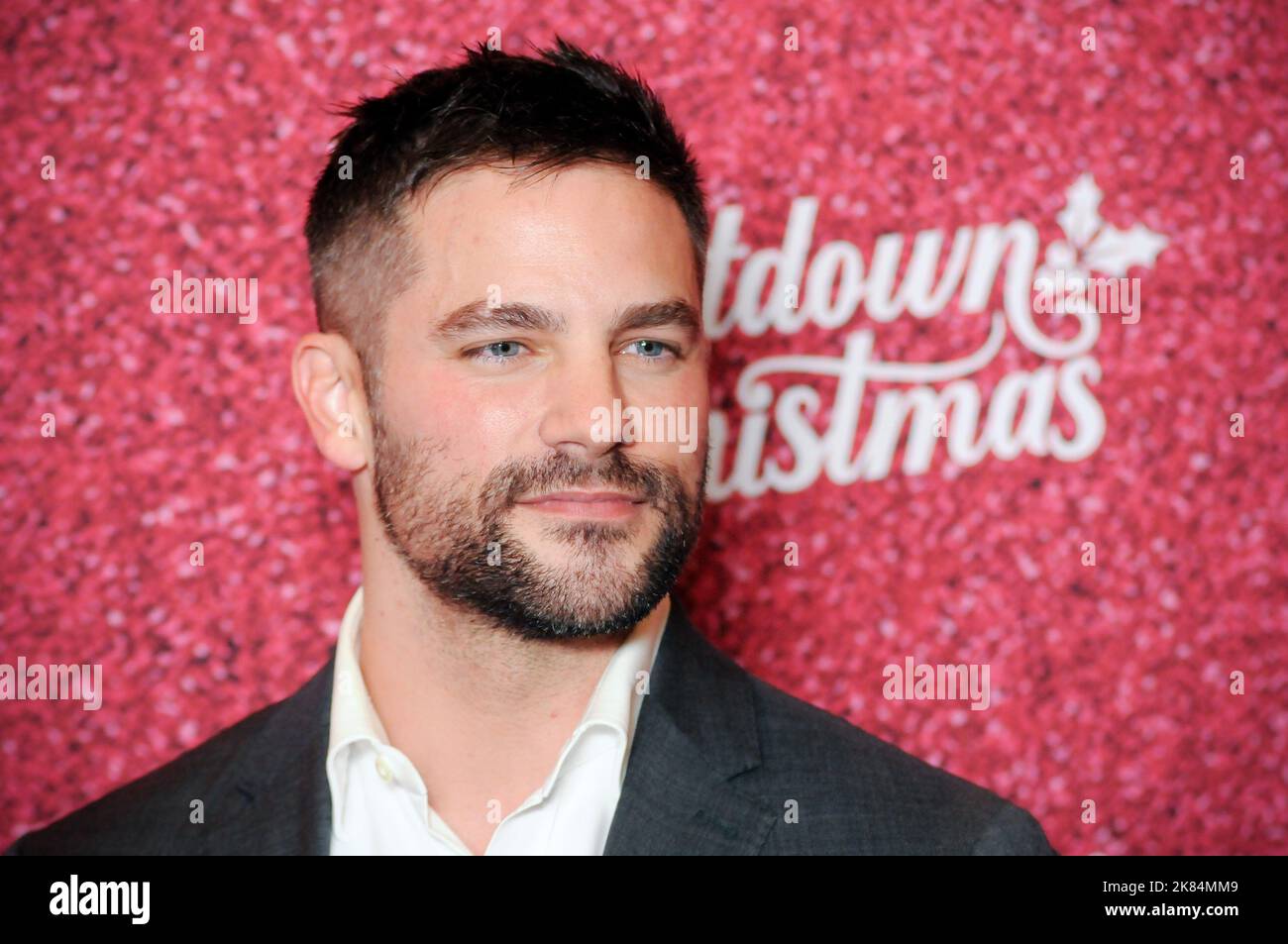 Brant Daugherty attends Hallmark's Countdown to Christmas red carpet at ...