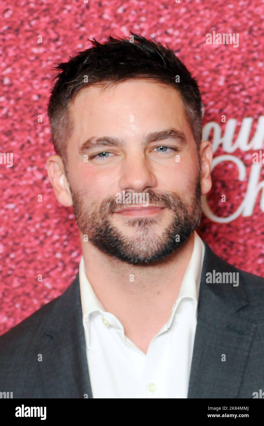 Brant Daugherty attends Hallmark's Countdown to Christmas red carpet at ...