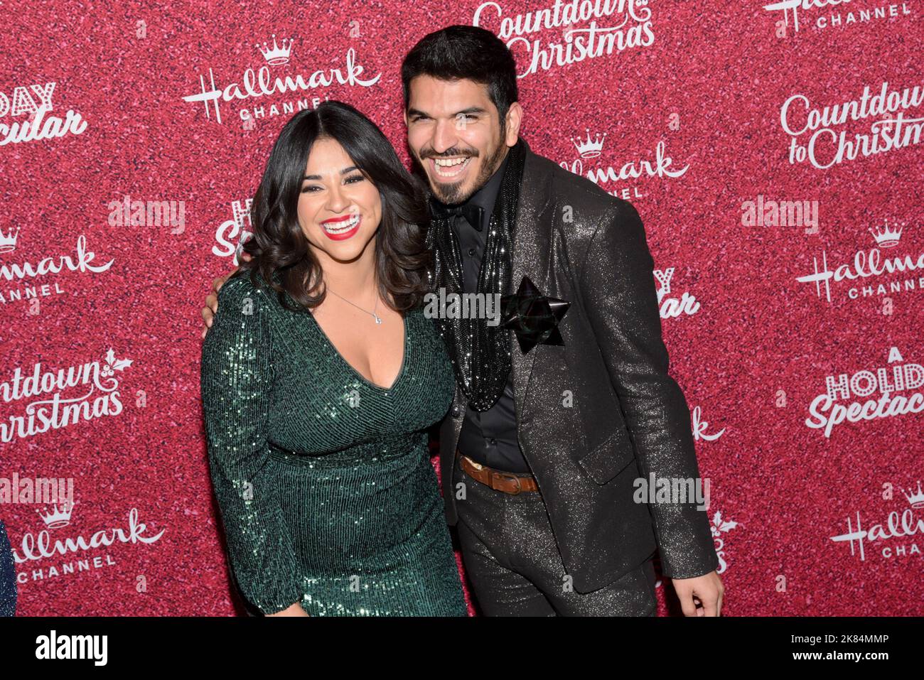 Noemi Gonzalez attends Hallmark's Countdown to Christmas red carpet at ...