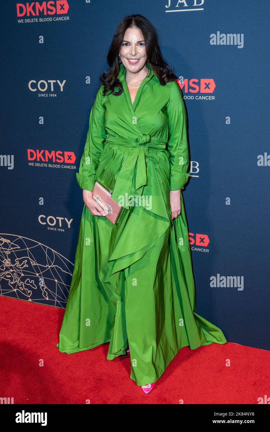 New York, USA. 20th Oct, 2022. Ann Caruso attends DKMS annual gala 2022 ...