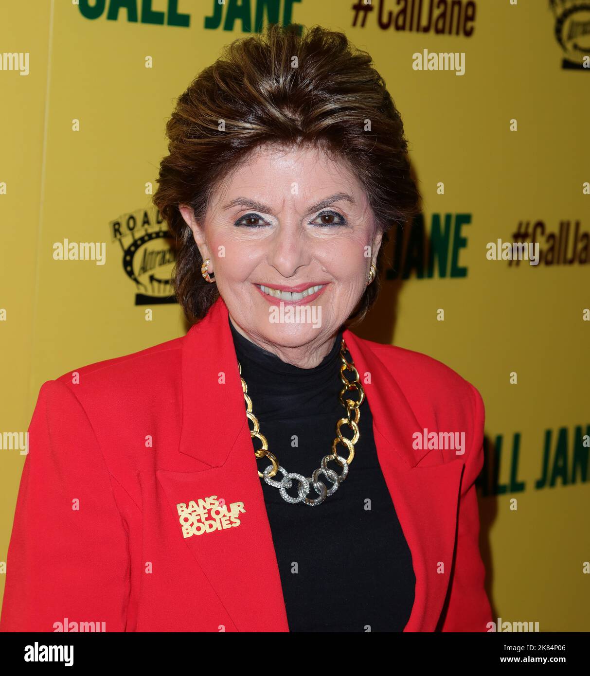 California, USA. 20th Oct, 2022. Gloria Allred arrives at The Call Jane ...