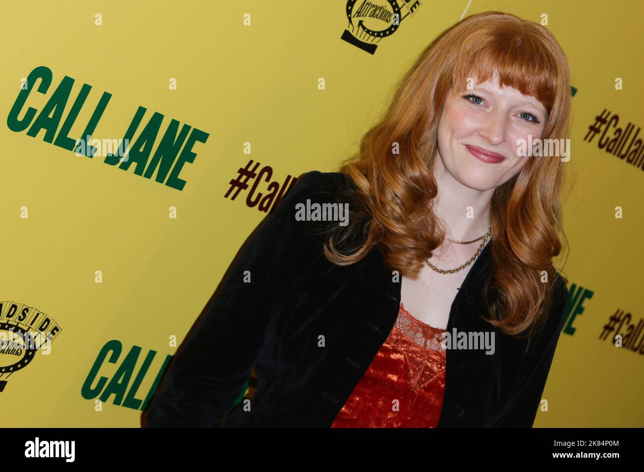 California, USA. 20th Oct, 2022. Evangeline Young arrives at The Call ...