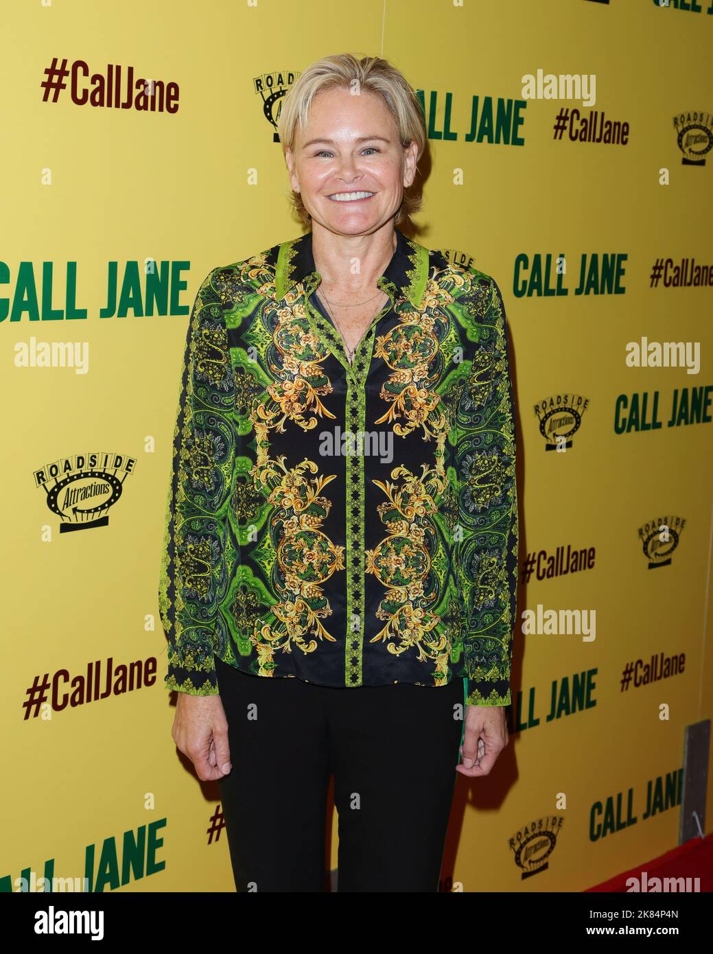 Los Angeles, USA. 20th Oct, 2022. Sue Dunlap arrives at The Call Jane ...