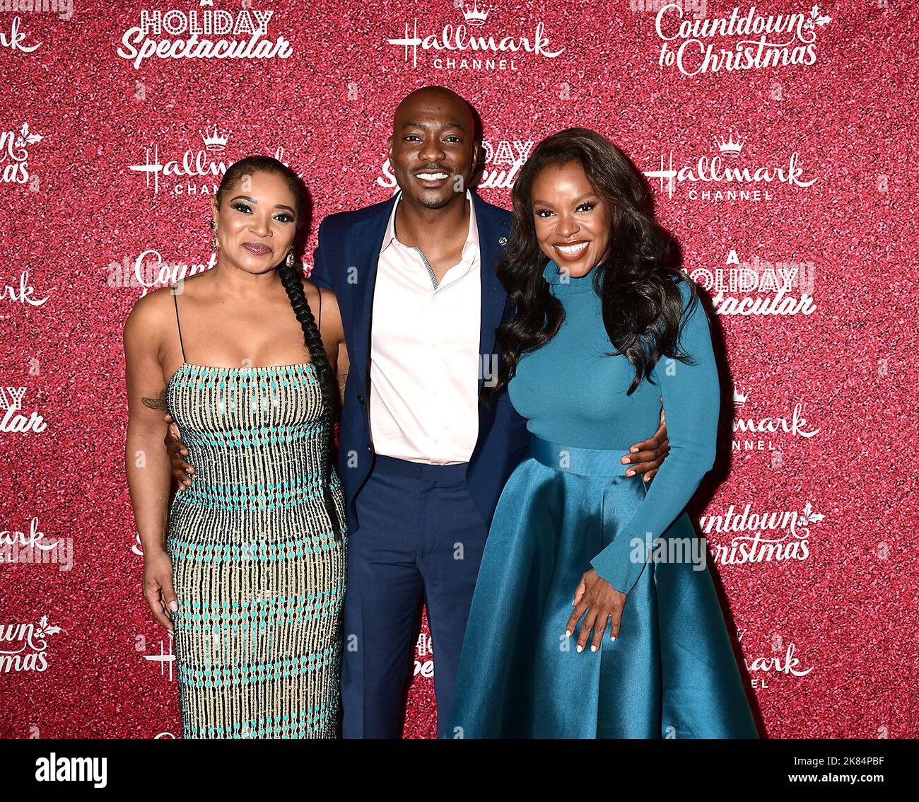 Tamala Jones, BJ Britt & Nadine Ellis attend Hallmark Channel's ...