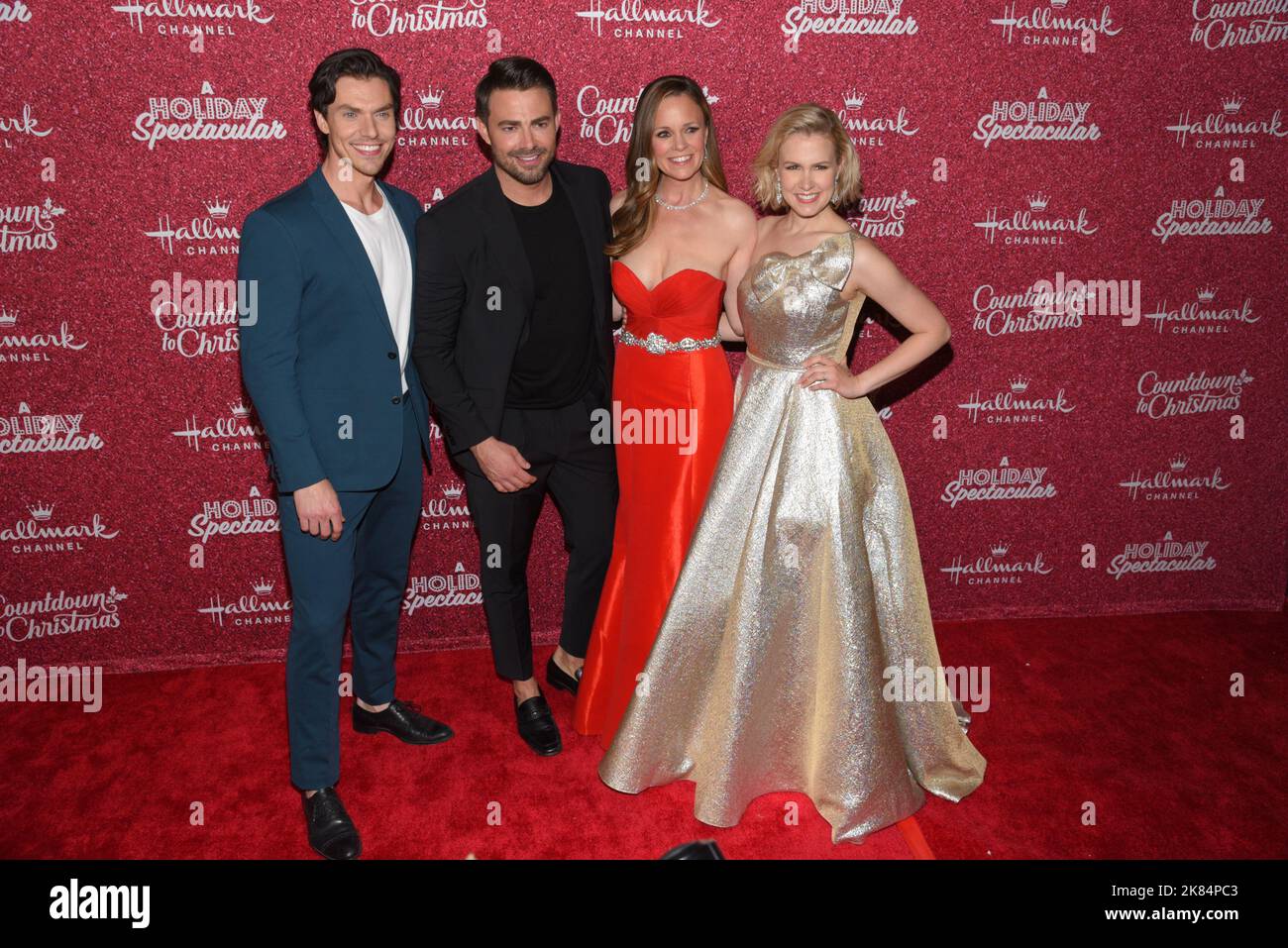 George Krissa, Jonathan Bennett, Rachel Boston and Gina Claire Mason ...