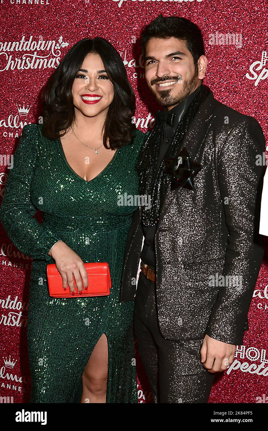 Noemi Gonzalez attends Hallmark Channel's Countdown to Christmas on October 20, 2022 at Radio ...