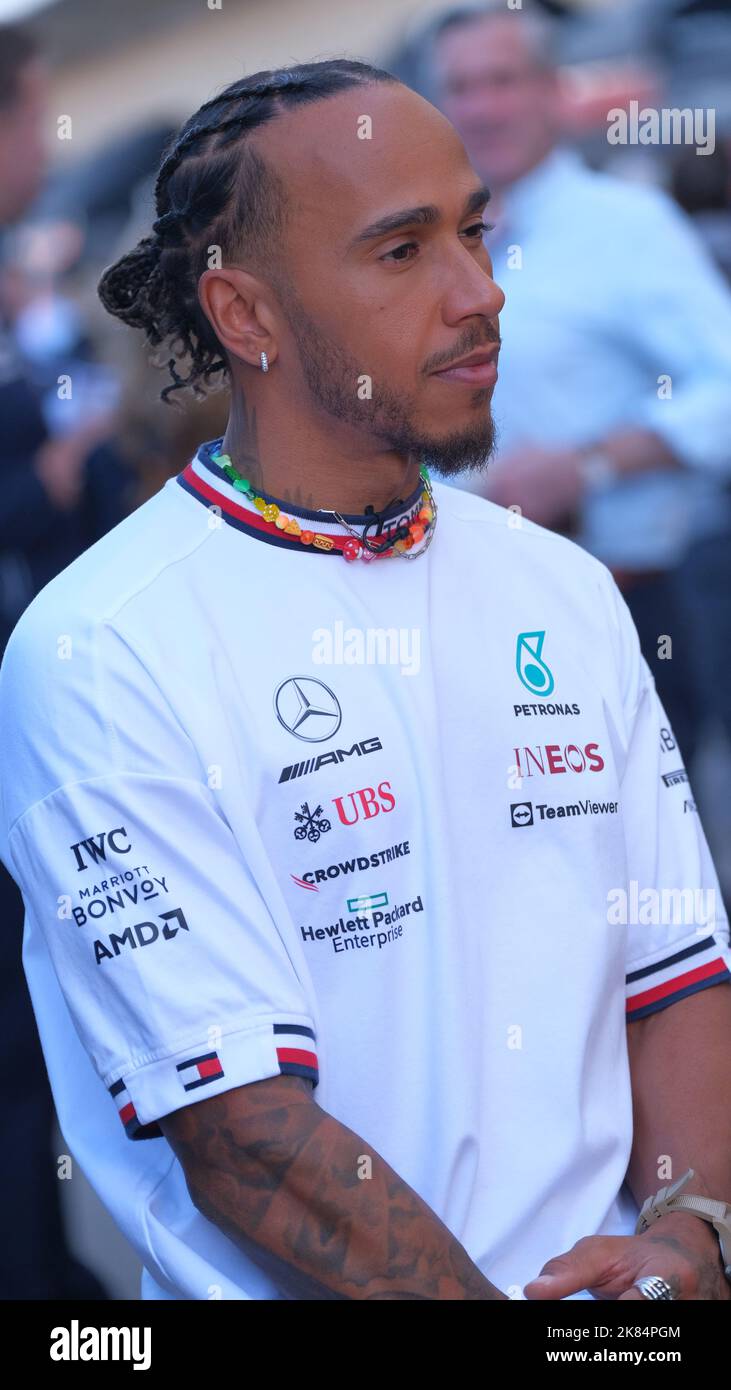 Austin, TX, USA. 20th Oct, 2022. Oct 20, 2022: Lewis Hamilton (44 ...