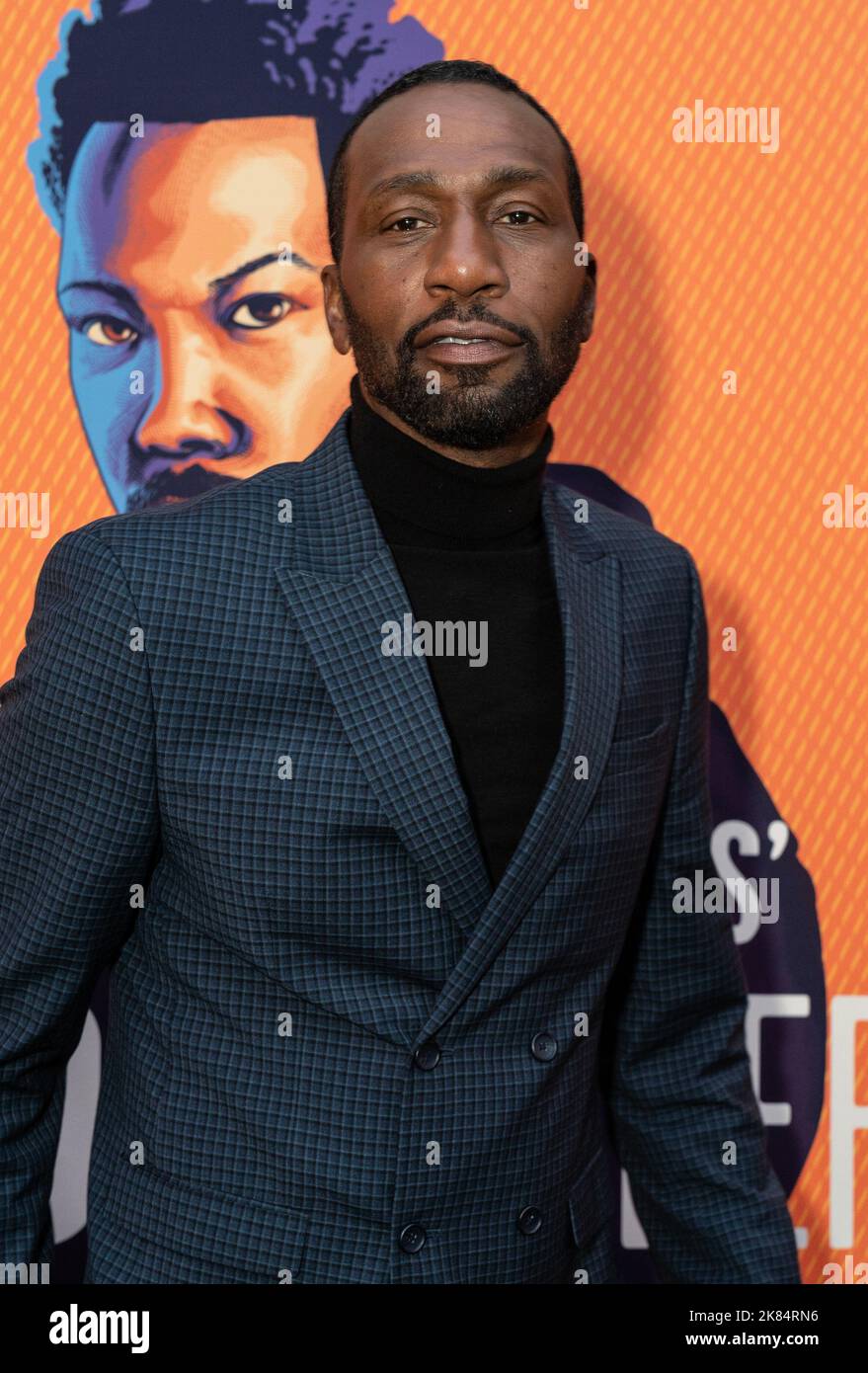 New York, USA. 20th Oct, 2022. Leon Preston Robinson attends opening ...