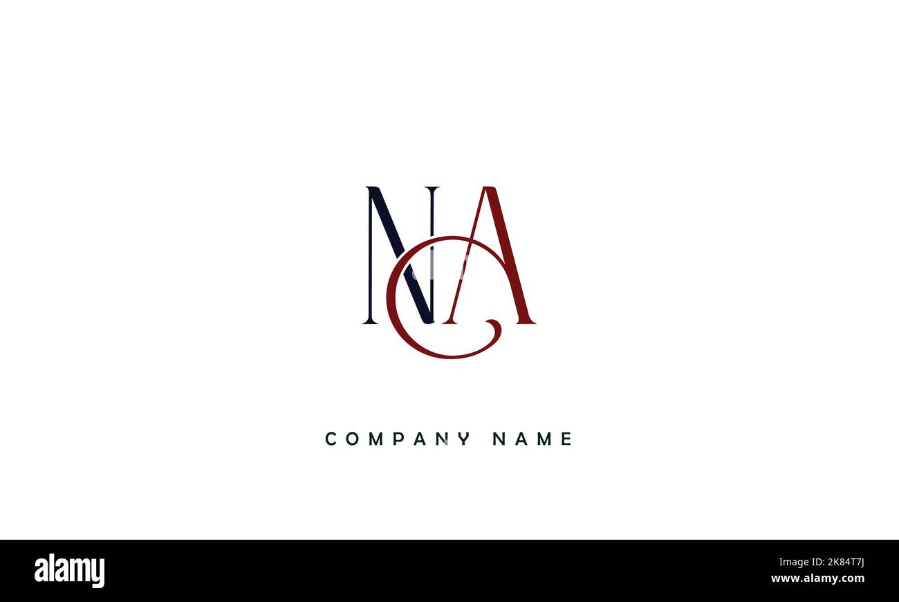 AN,NA Abstract Letters Logo Monogram Stock Vector Image & Art - Alamy