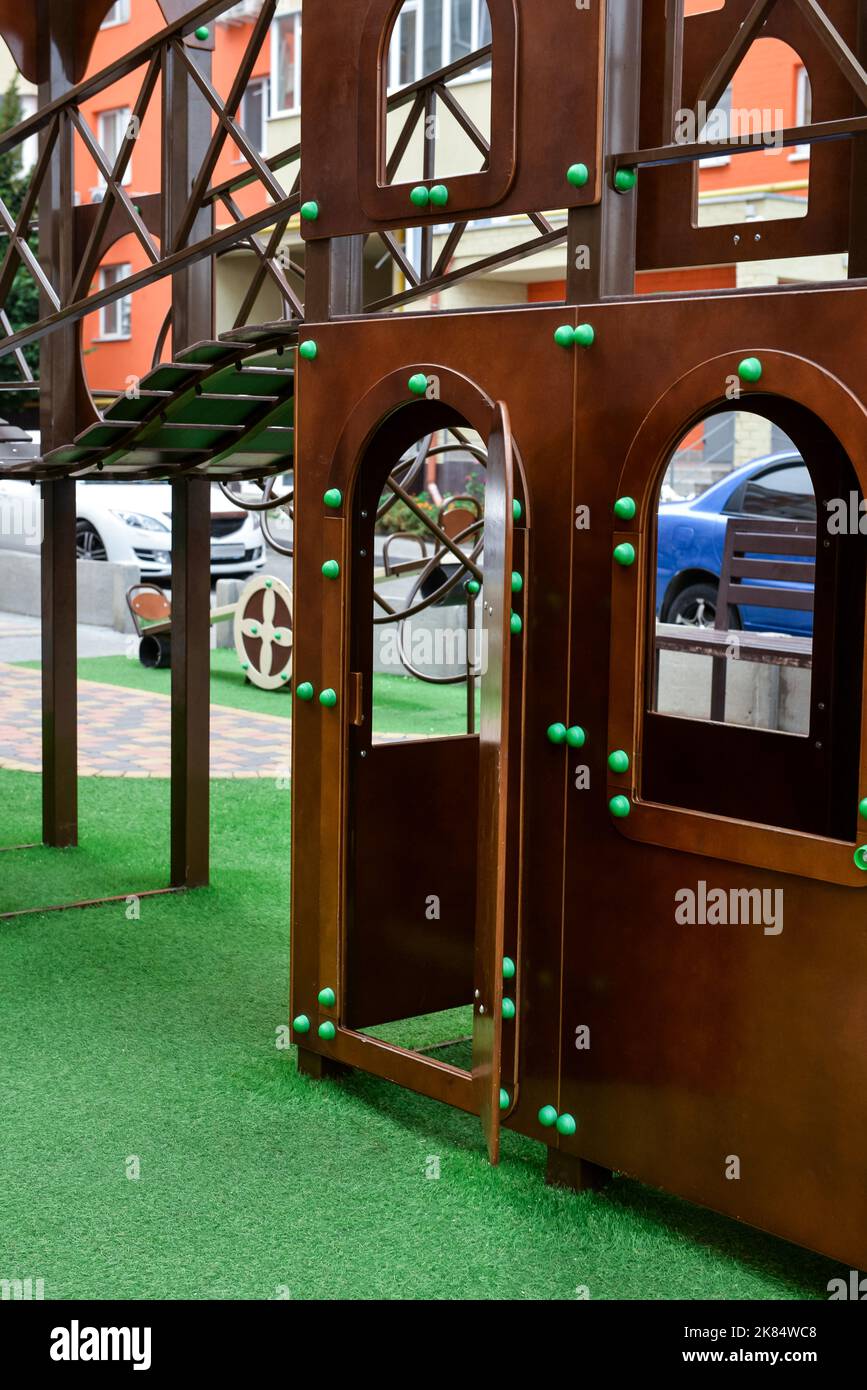 Courtyard games hi-res stock photography and images - Alamy