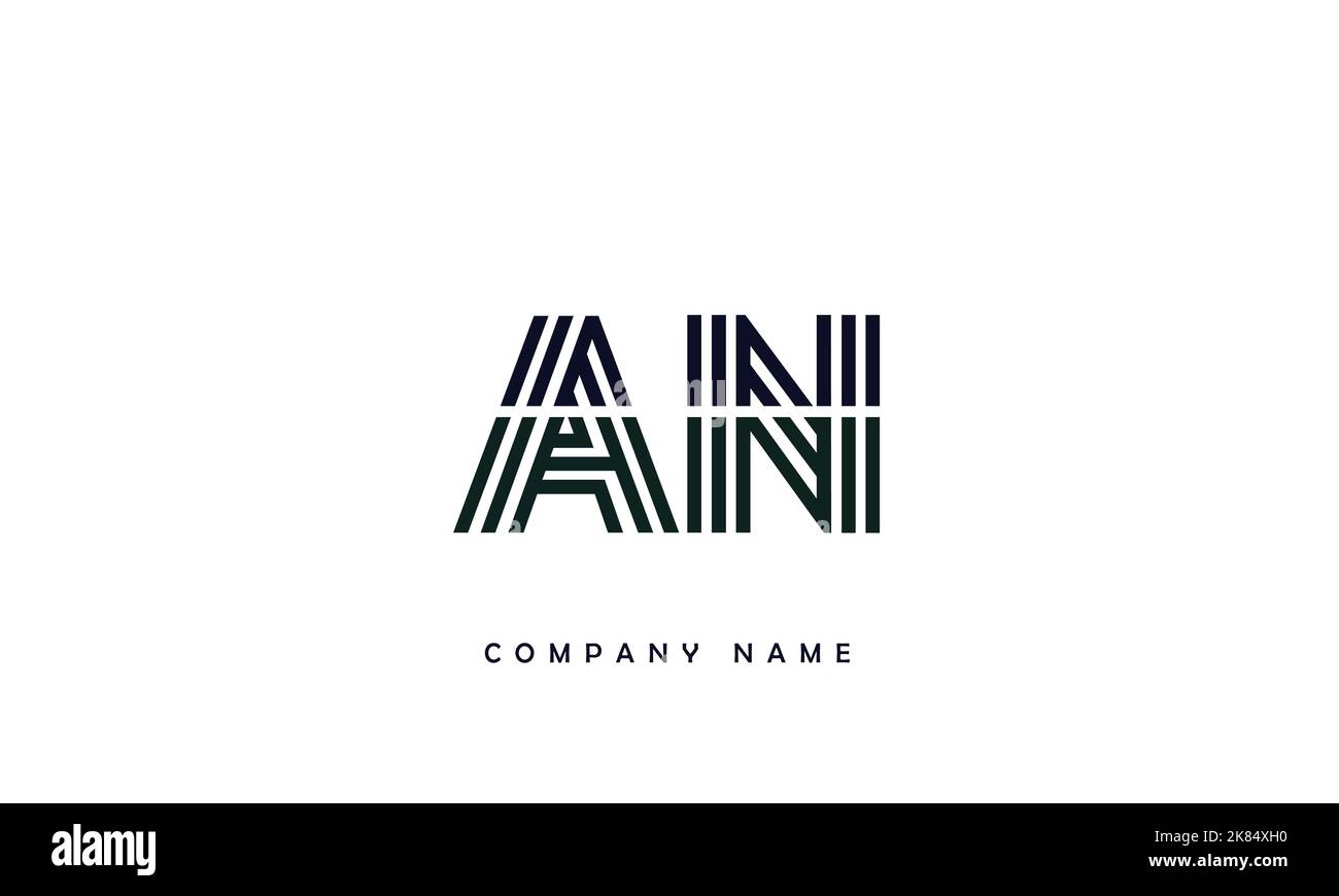 AN,NA Abstract Letters Logo Monogram Stock Vector Image & Art - Alamy