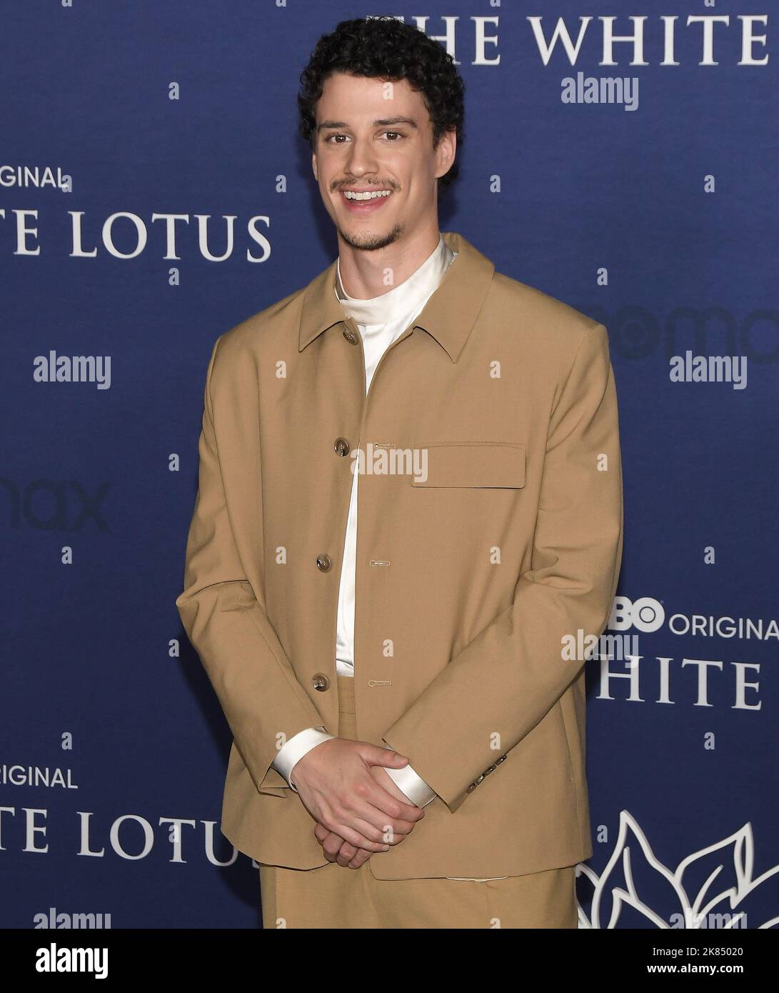 Los Angeles, USA. 20th Oct, 2022. Adam DiMarco arrives at the HBO ...