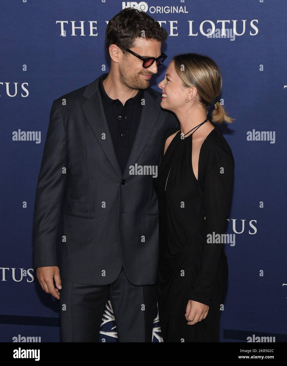 Los Angeles, USA. 20th Oct, 2022. (L-R) Theo James and Ruth Kearney at ...