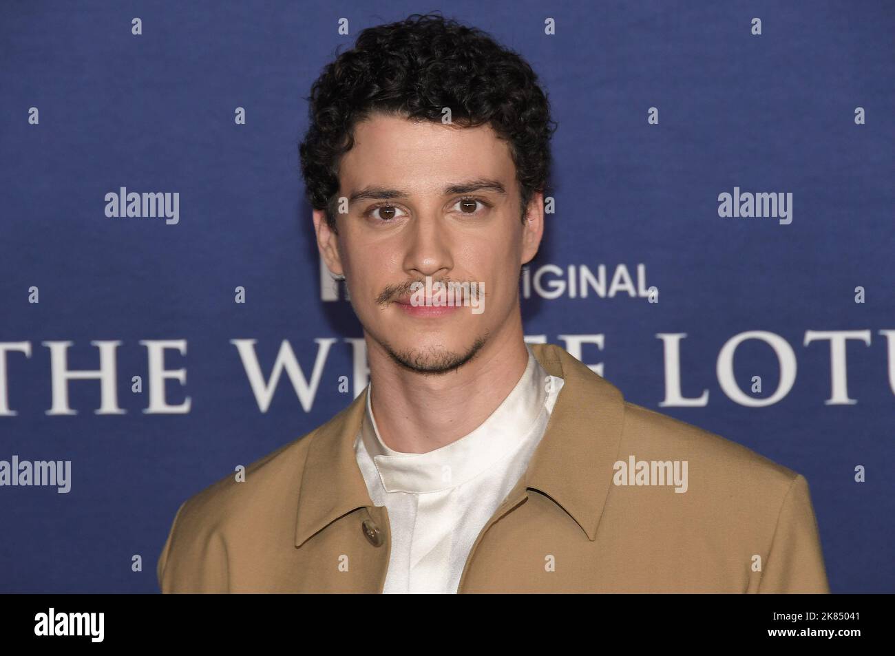 Los Angeles, USA . 20th Oct, 2022. Adam DiMarco arrives at the HBO ...