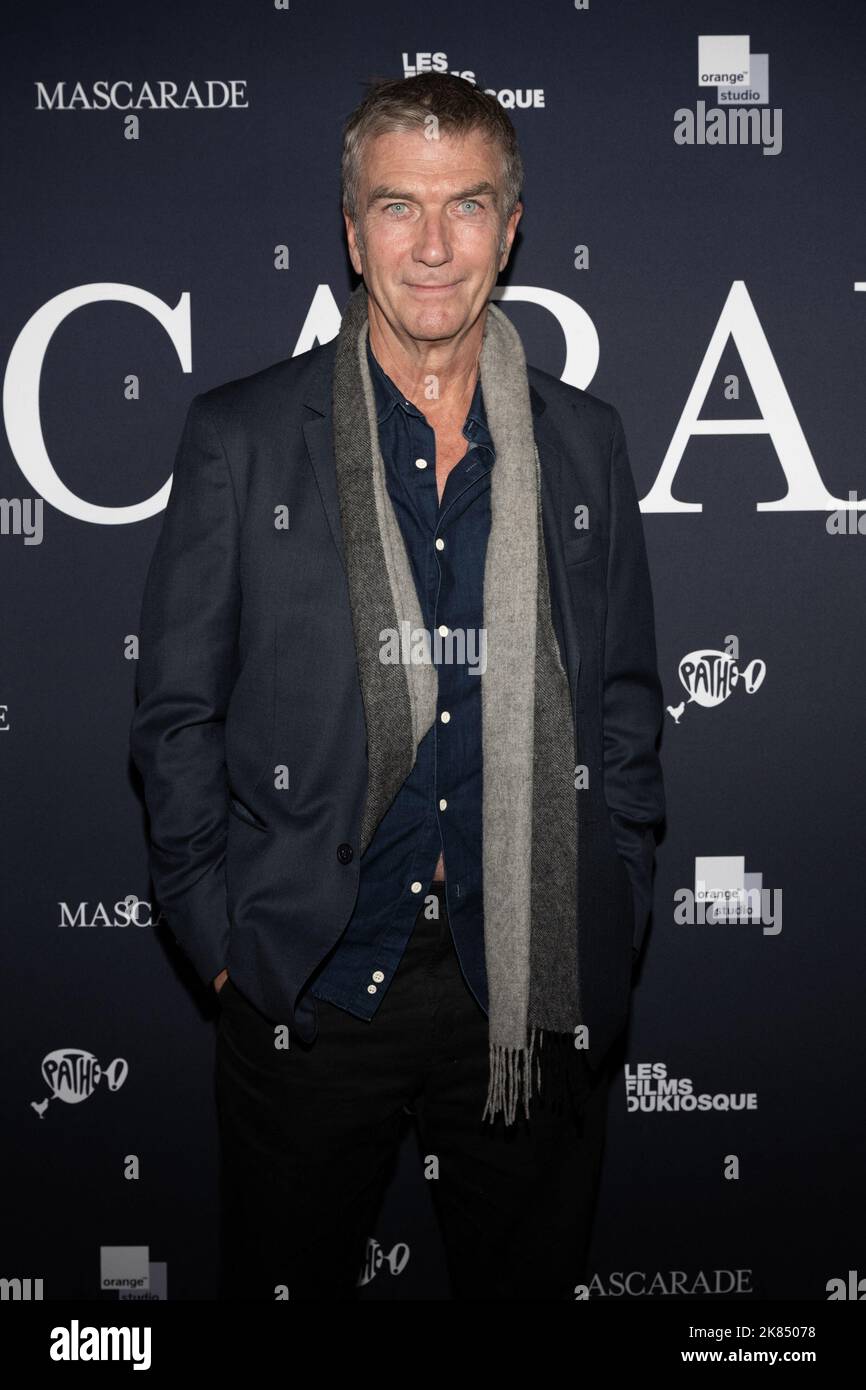 Paris, France. 21st Oct, 2022. Philippe Caroit attends the Mascarade ...