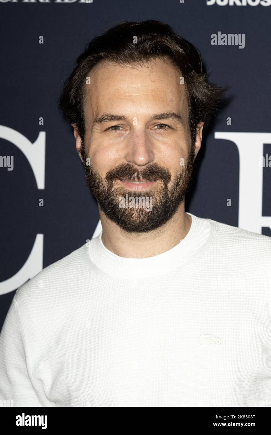 Paris, France. 21st Oct, 2022. Antoine Gouy attends the Mascarade ...