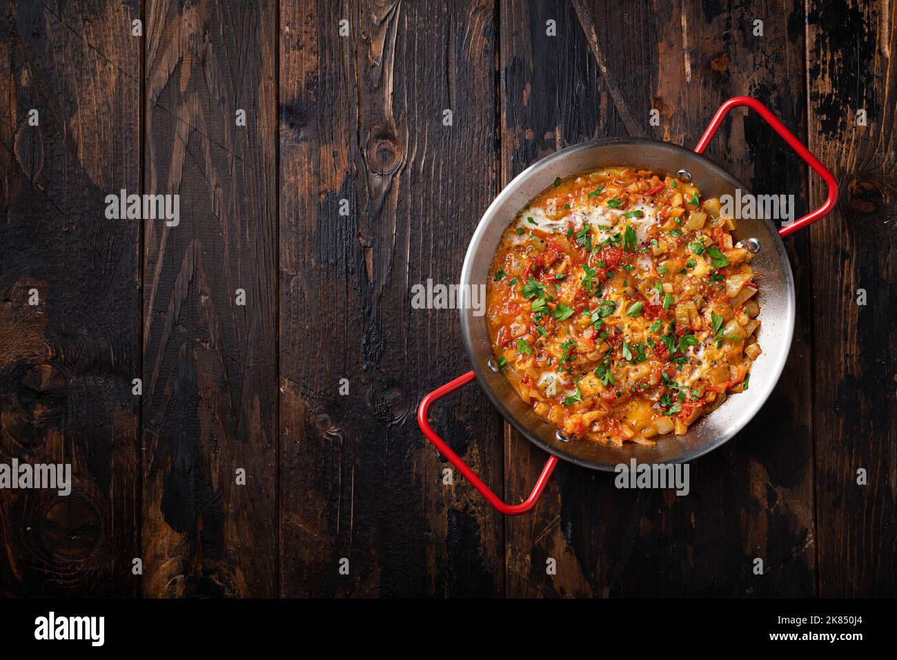 Menemen, Turkish traditional dish Stock Photo - Alamy