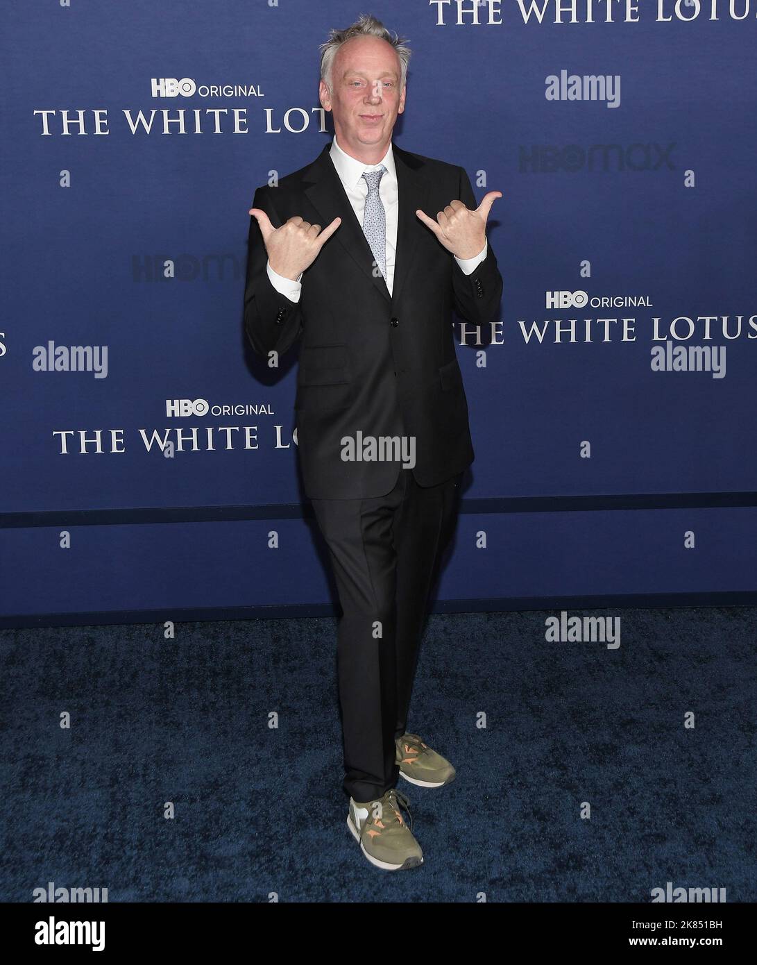 Los Angeles, USA . 20th Oct, 2022. Mike White arrives at the HBO ...