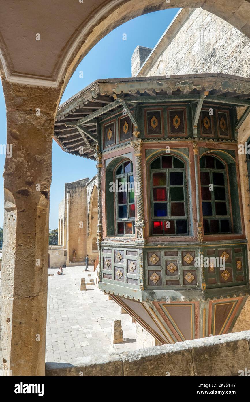 Beiteddine, Lebanon - October 12, 2019: Official Lebanese presidents ...