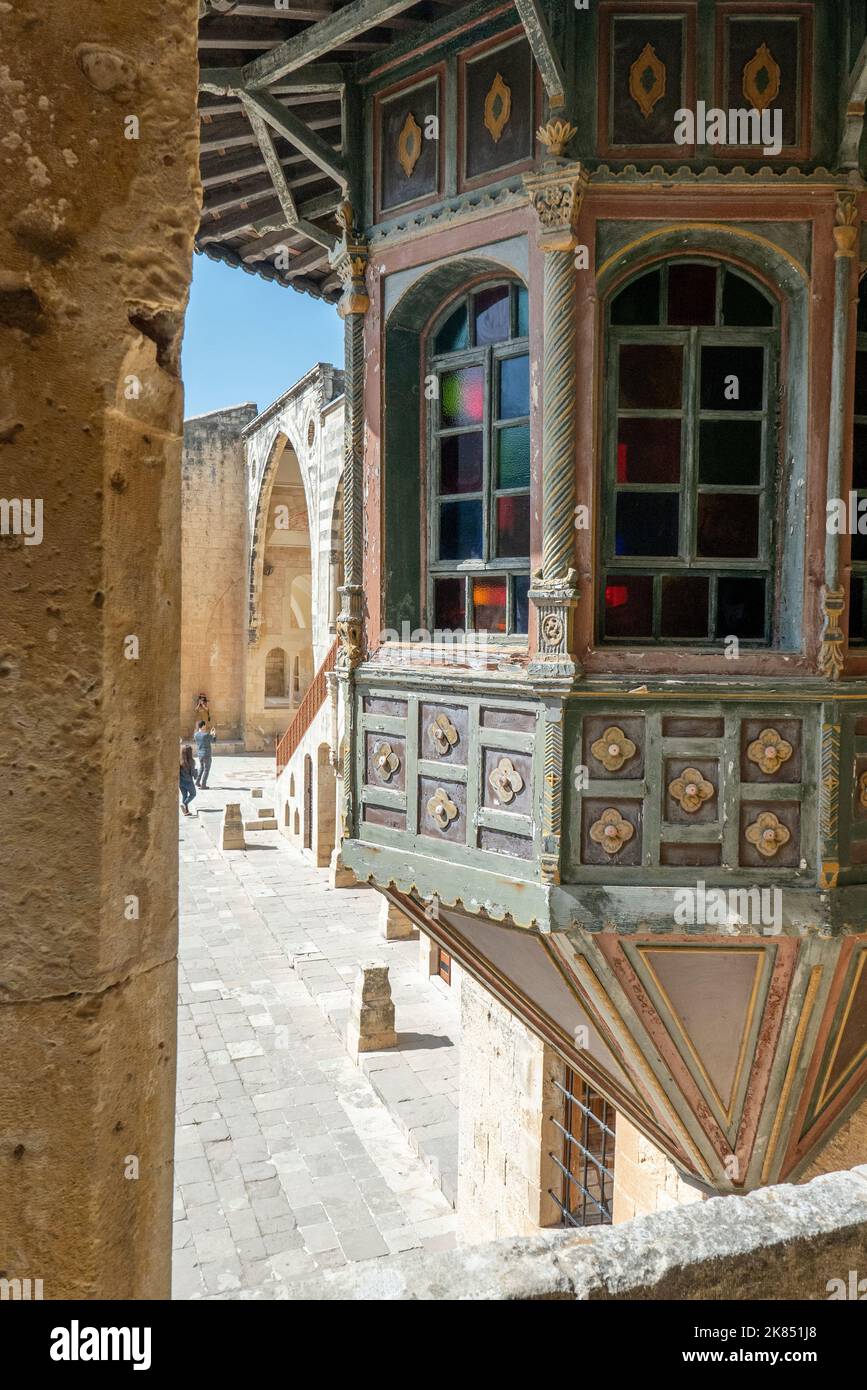Beiteddine, Lebanon - October 12, 2019: Official Lebanese presidents ...