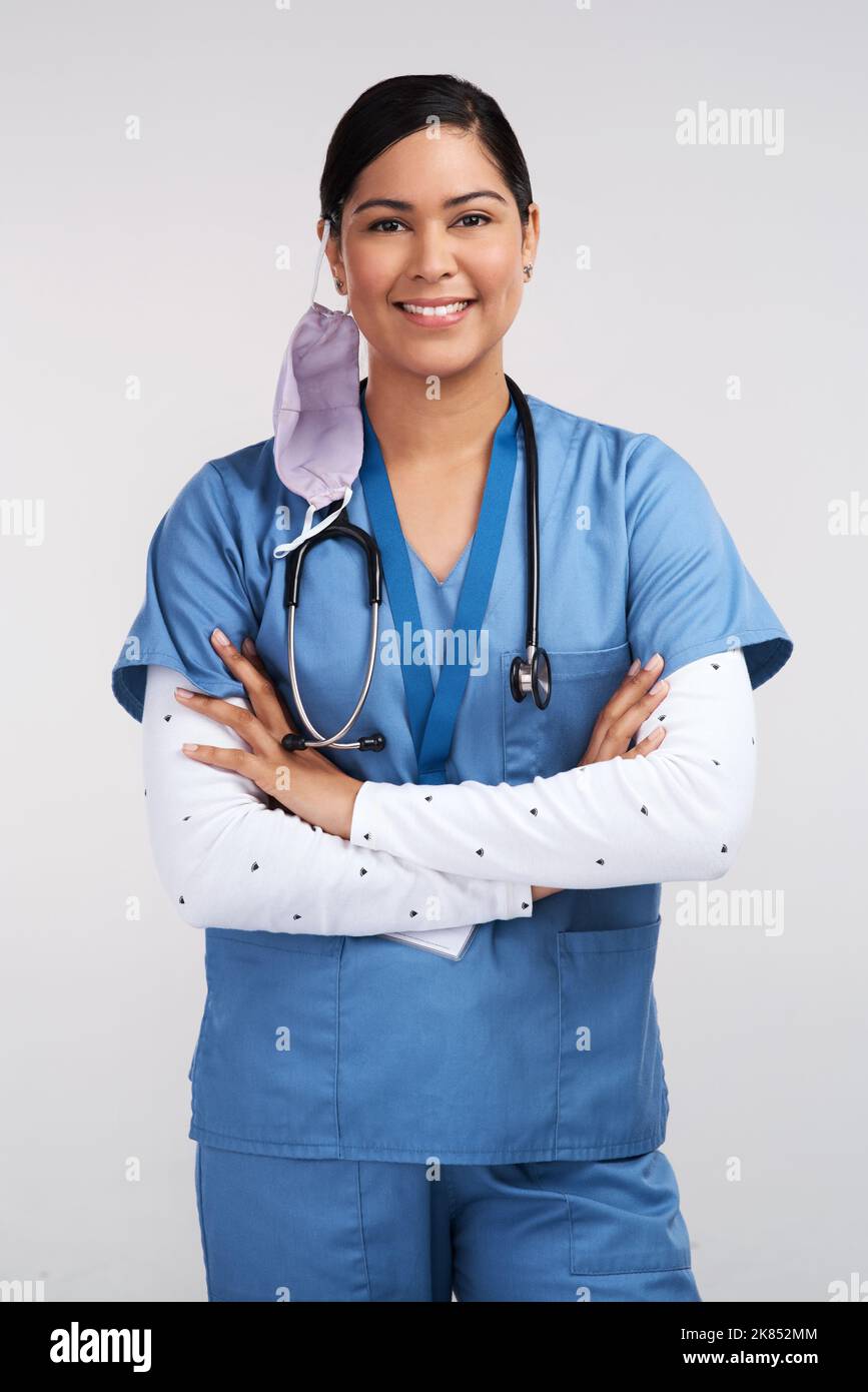 Female nurse working hard hi-res stock photography and images - Alamy