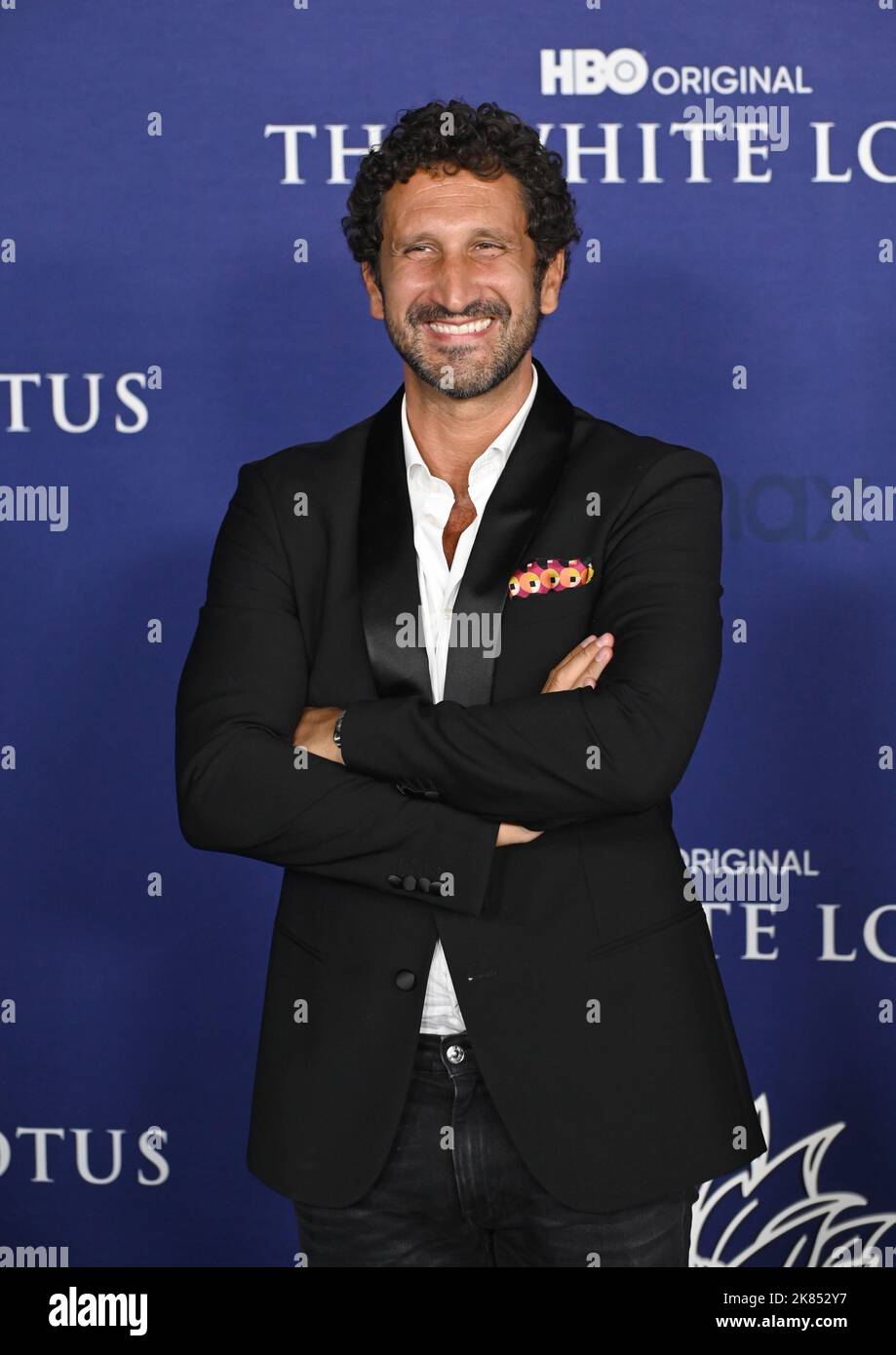 Los Angeles, USA. 20th Oct, 2022. Frederico Ferrante at the season 2 ...