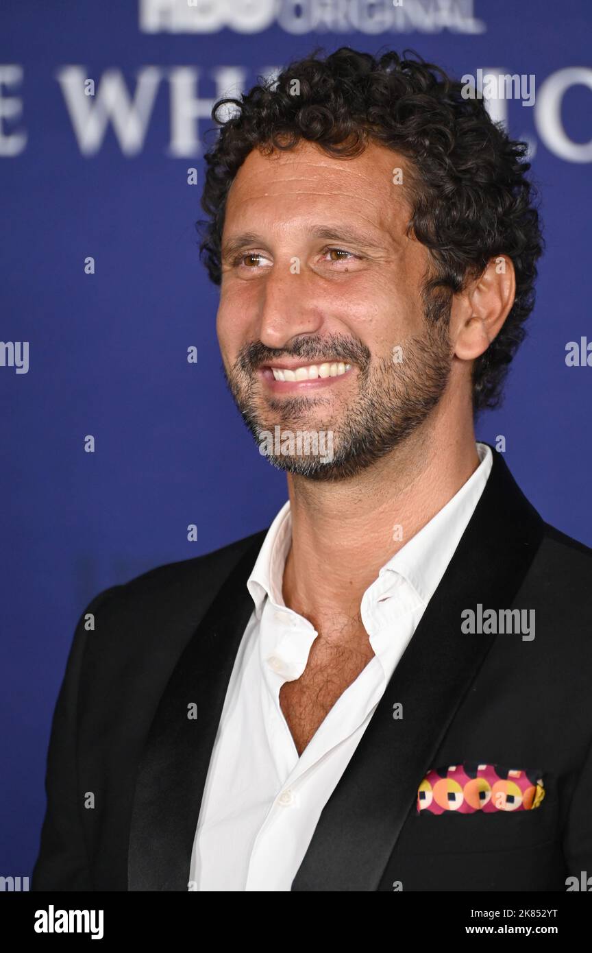 Los Angeles, USA. 20th Oct, 2022. Frederico Ferrante at the season 2 ...