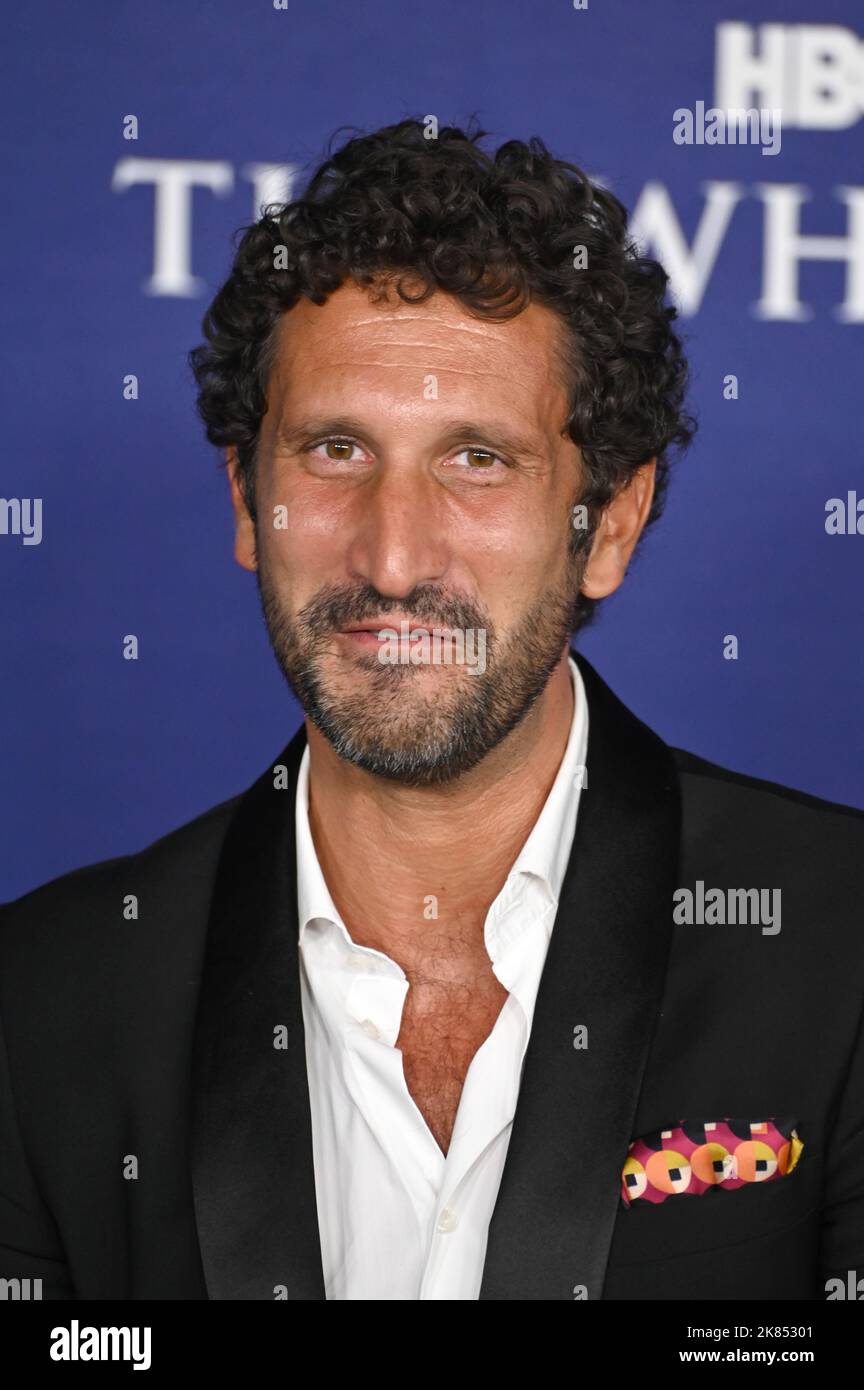 Los Angeles, USA. 20th Oct, 2022. Frederico Ferrante at the season 2 ...