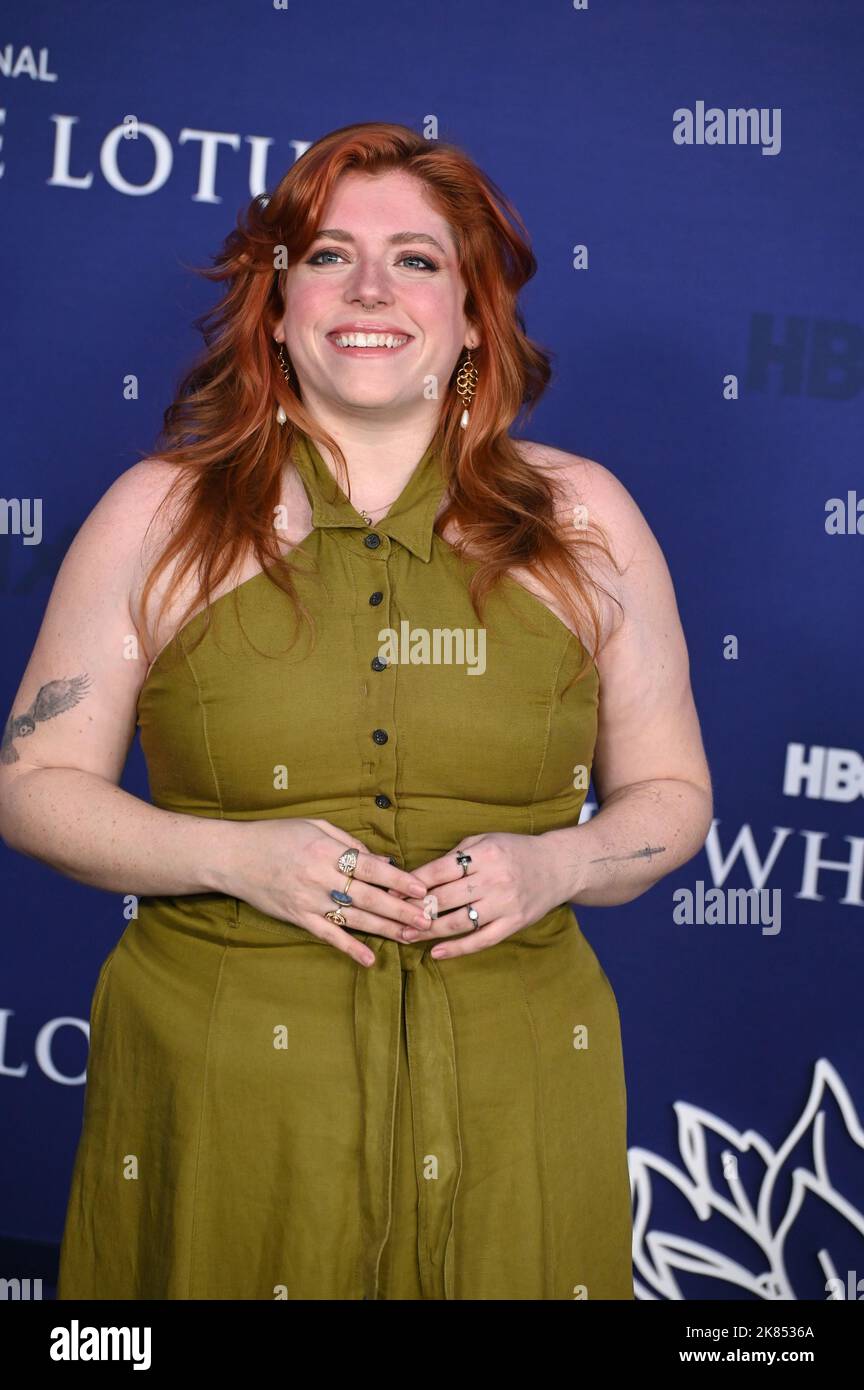 Los Angeles, USA. 20th Oct, 2022. Megan Cruz at the season 2 premiere ...