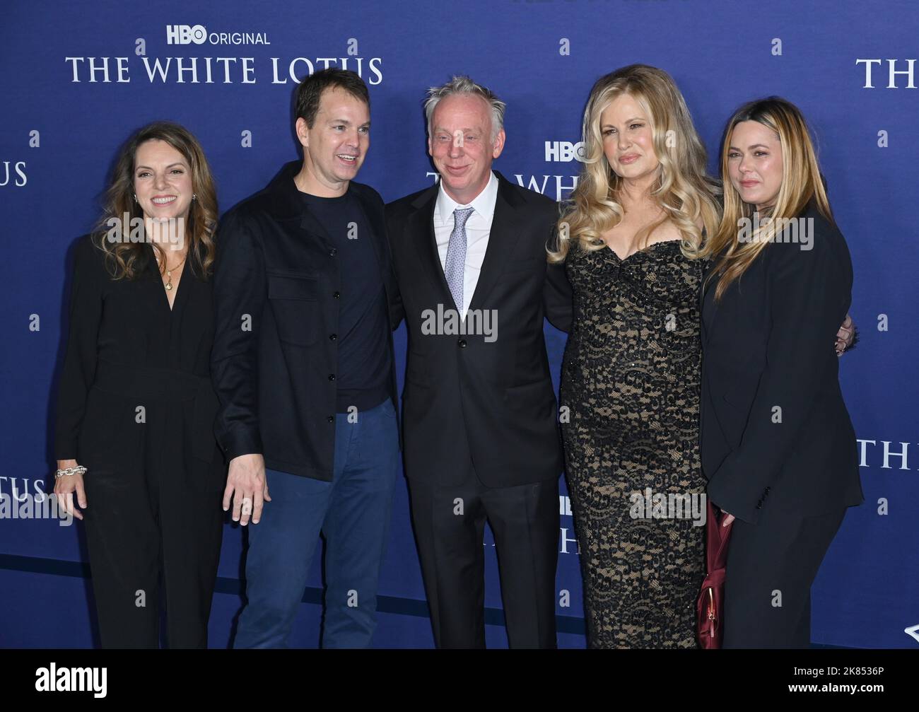 Los Angeles, USA. 20th Oct, 2022. Nora Skinner, Casey Bloys, Mike White ...