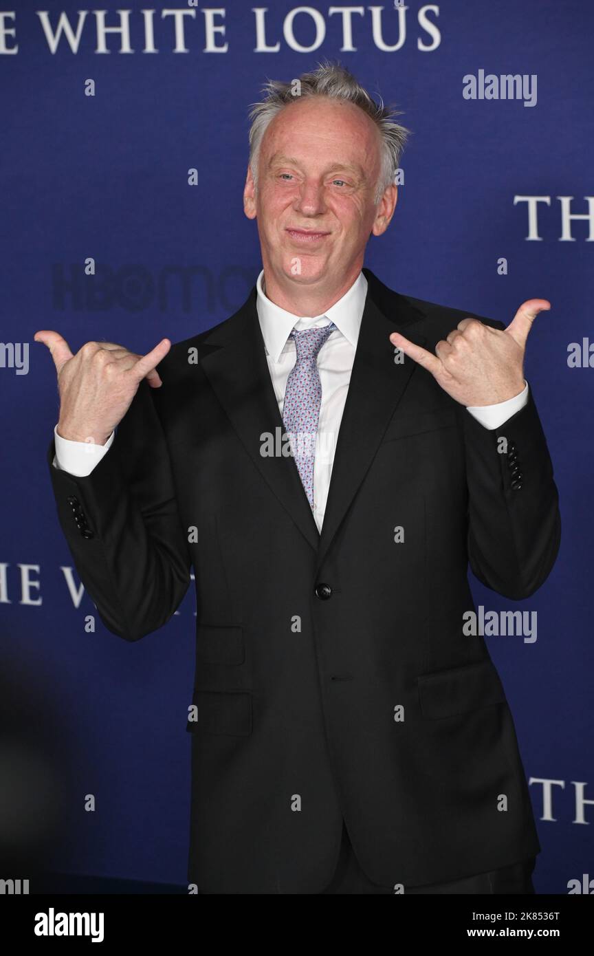 Los Angeles, USA. 20th Oct, 2022. Mike White at the season 2 premiere ...