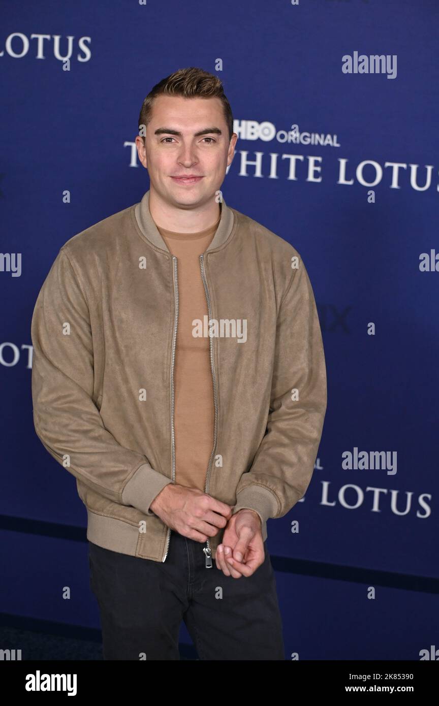 Los Angeles, USA. 20th Oct, 2022. Robert Schultz at the season 2 premiere for HBO's "The White ...