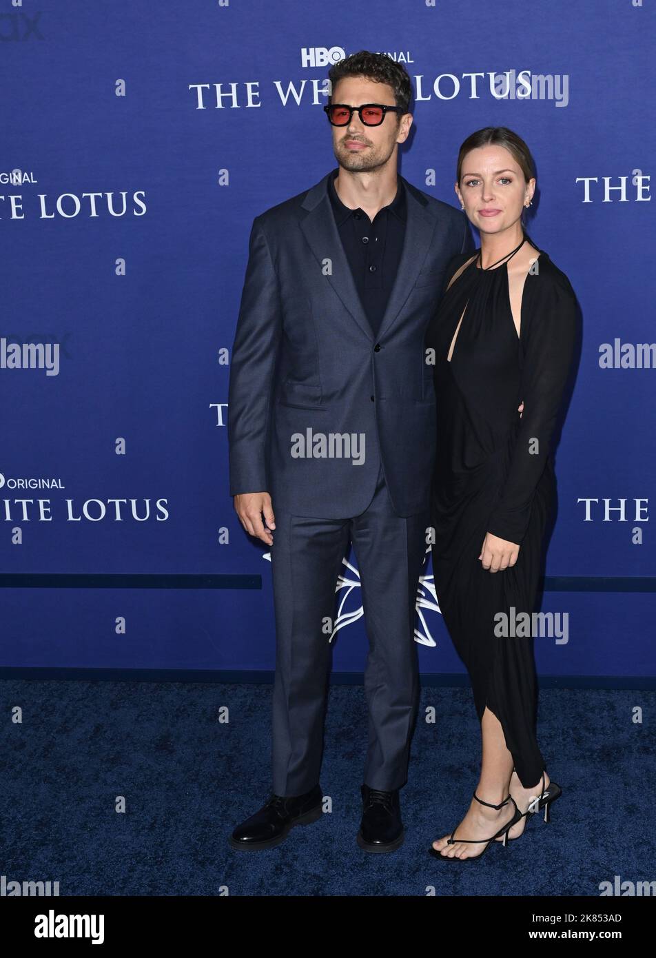 Los Angeles, USA. 20th Oct, 2022. Theo James & Ruth Kearney at the ...