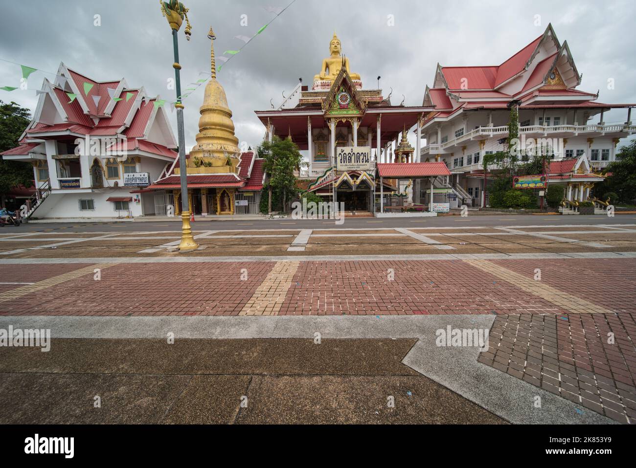 Nong Khai, a city in north-east Thailand situated directly on the ...