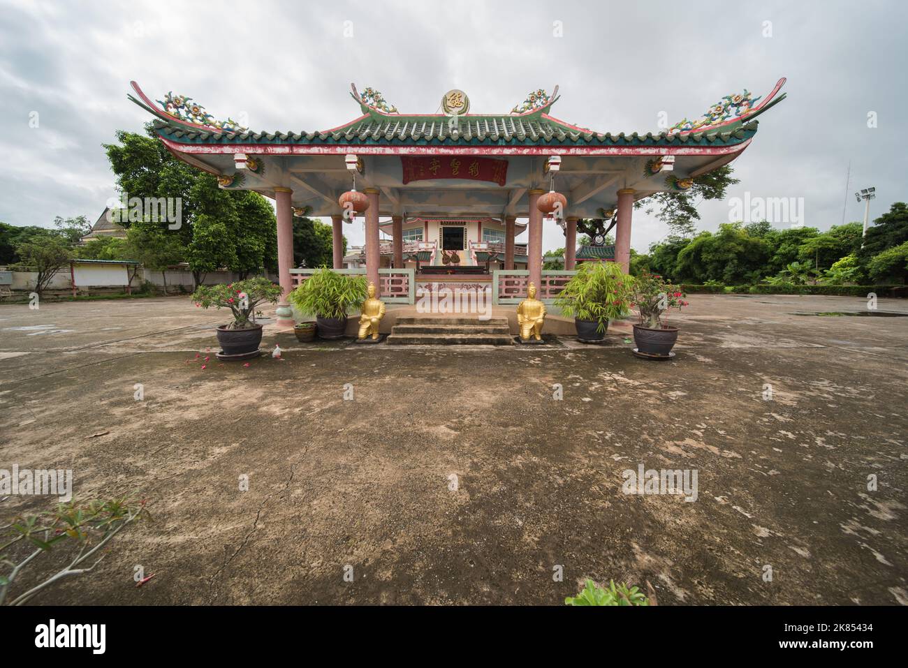 Nong Khai, a city in north-east Thailand situated directly on the ...
