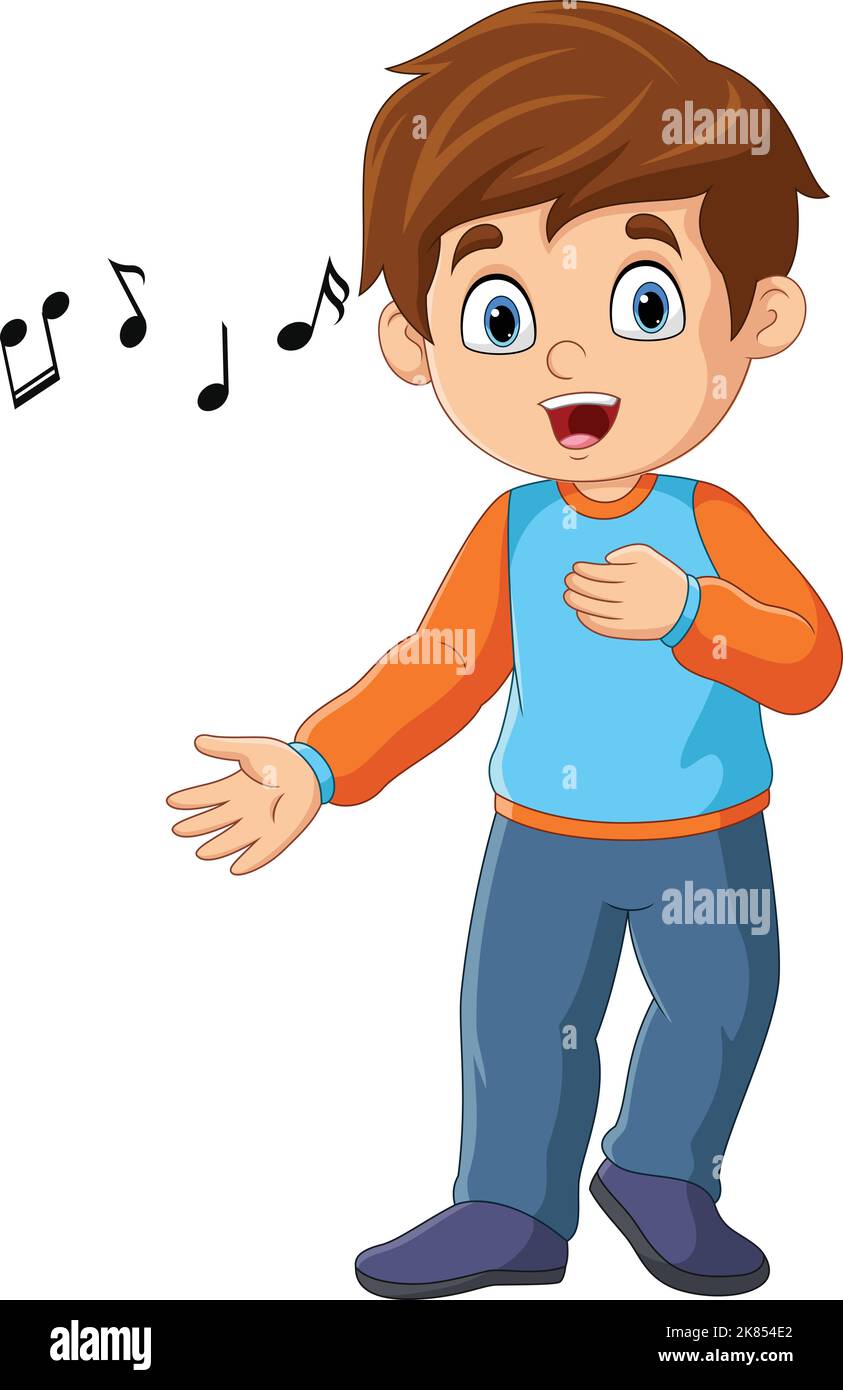 Attractive singer Stock Vector Images - Alamy