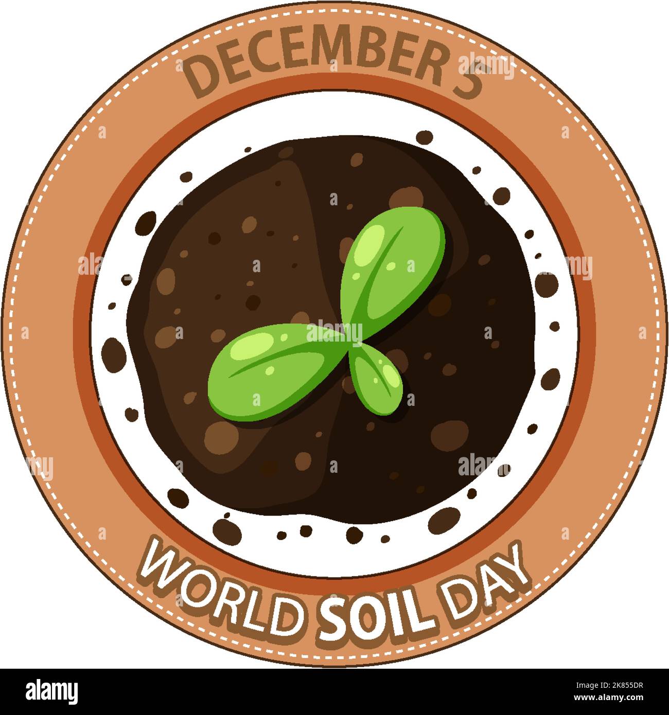 Word soil day Stock Vector Images - Alamy