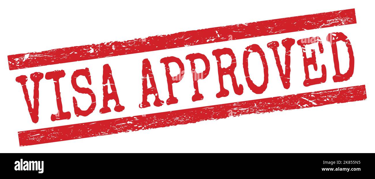 Visa approved seal hi-res stock photography and images - Alamy