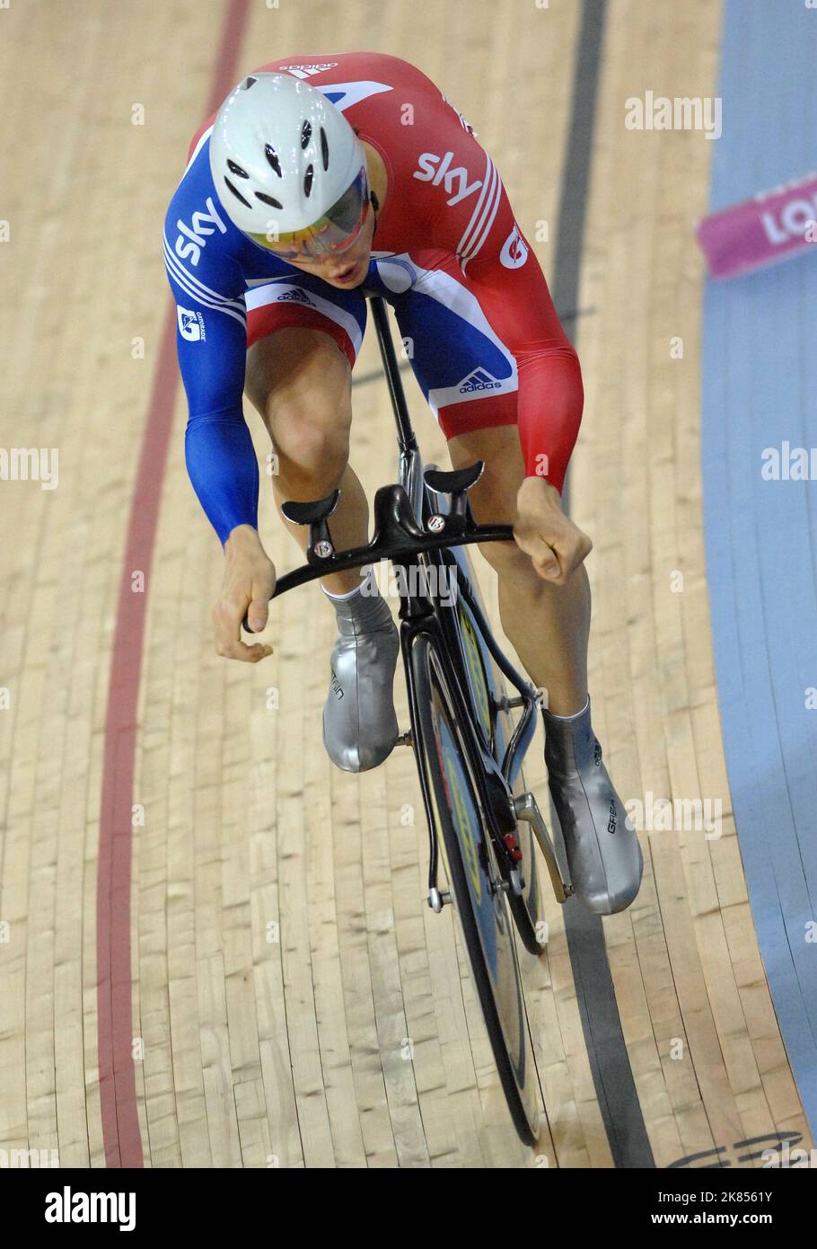 Ben Swift in the Omnium Individual pursuit Stock Photo - Alamy