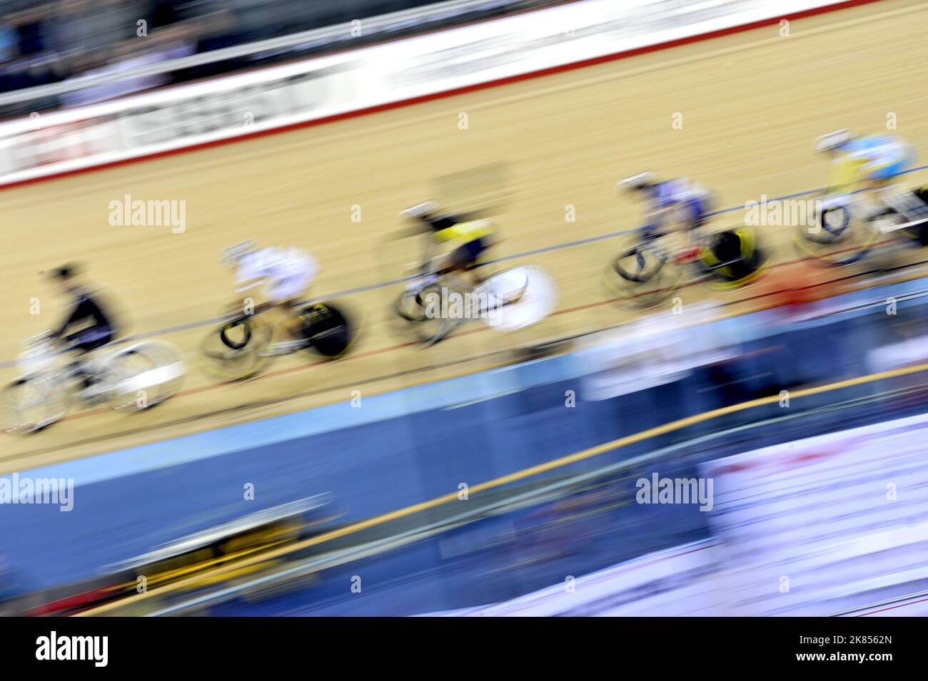 Cyclist during day three of the UCI Track Cycling World Cup and Olympic ...