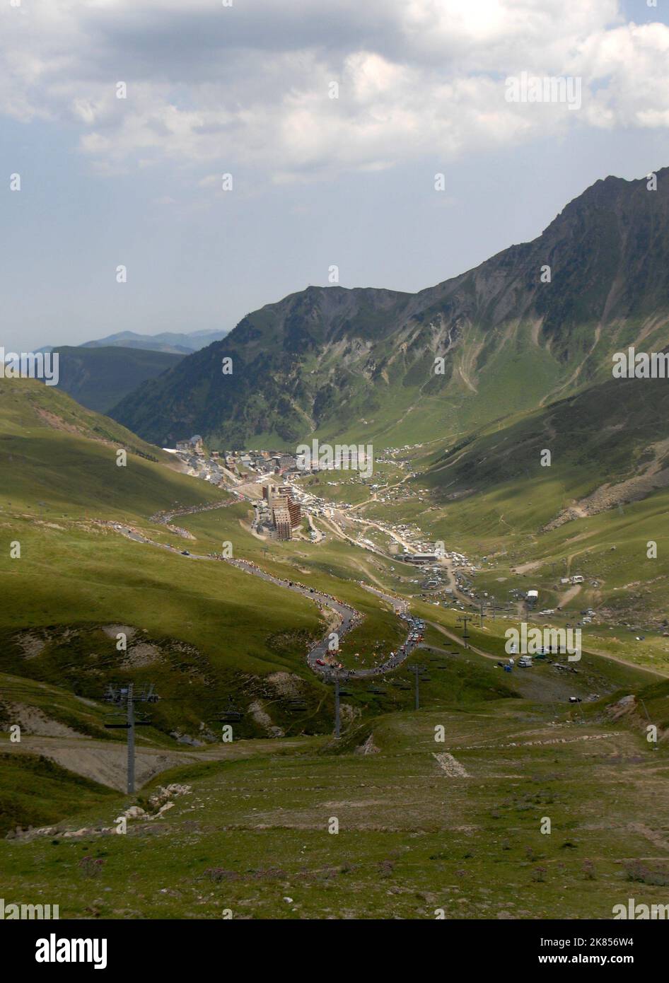 General view during stage 16 Stock Photo - Alamy