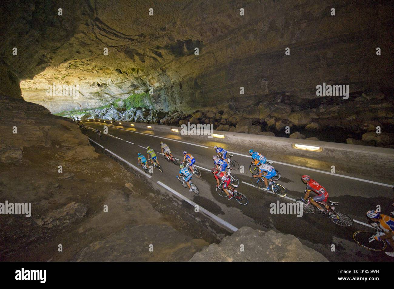 General view of the race action Stock Photo - Alamy