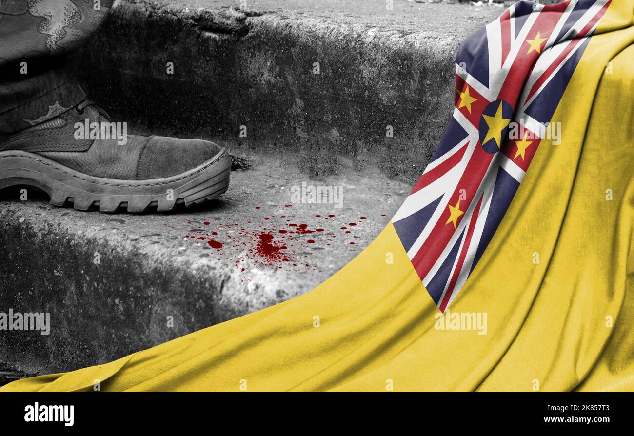 Russia niue flag hi-res stock photography and images - Alamy