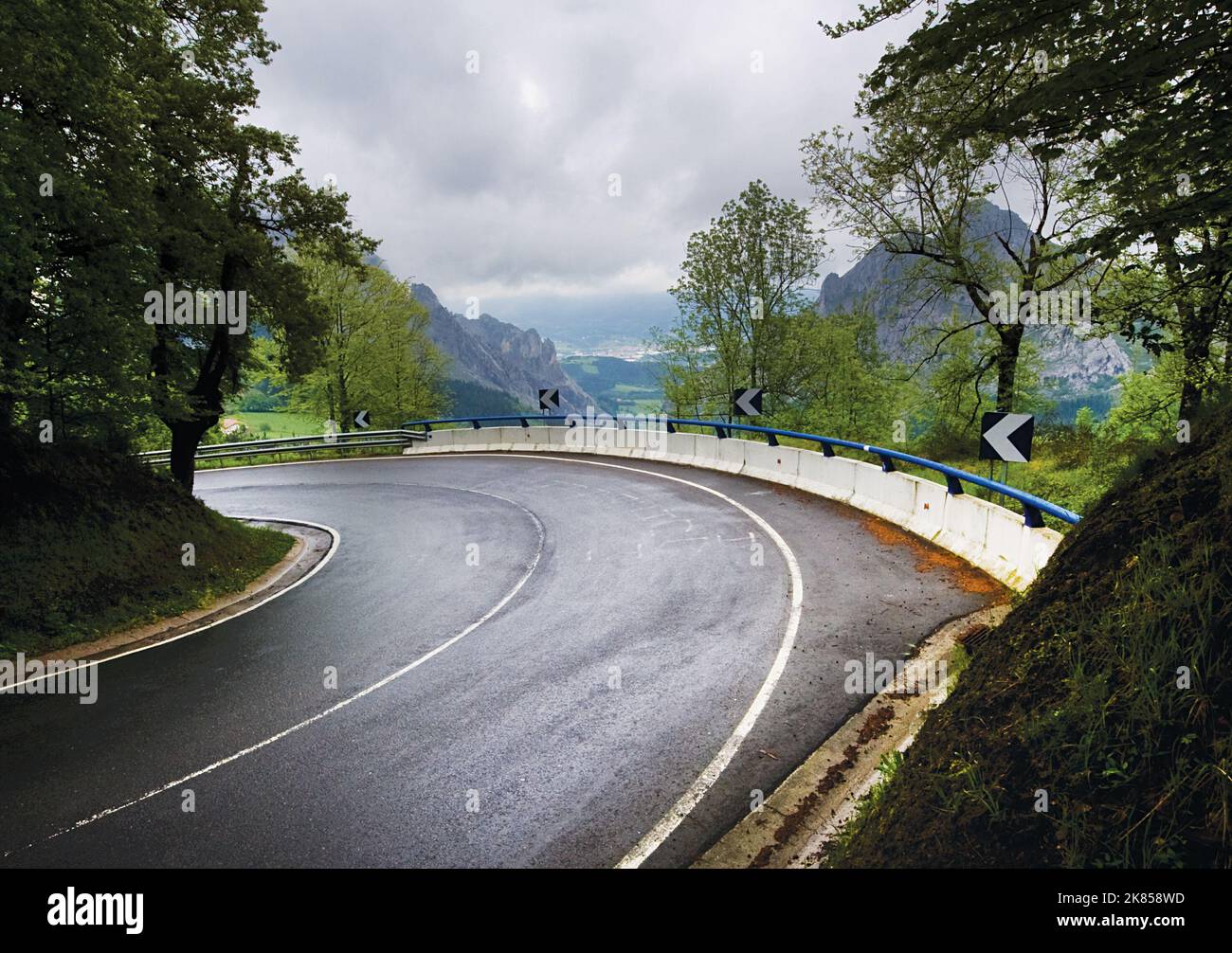 Puerto Urkiola, Spain as published in the book Mountain High, The ...