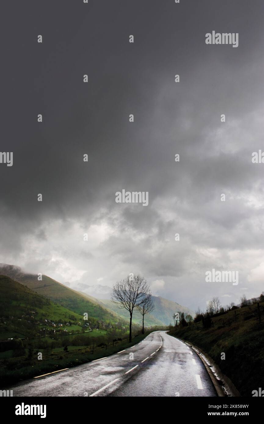 Col de Peyresourde, France as published in the book Mountain High, The ...