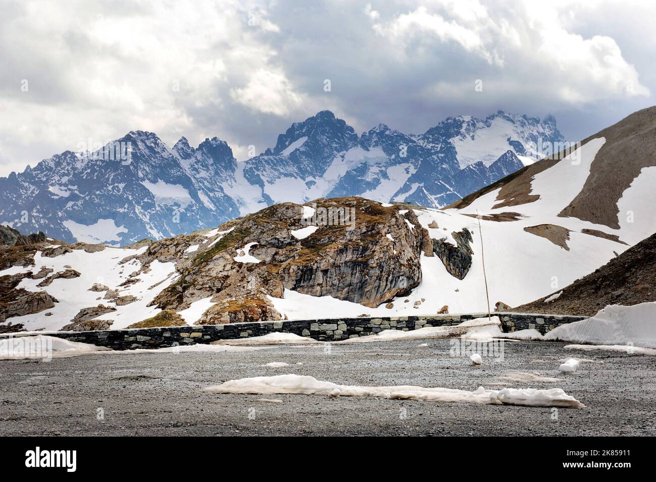 Col du Galibier, France as published in the book Mountain High, The ...