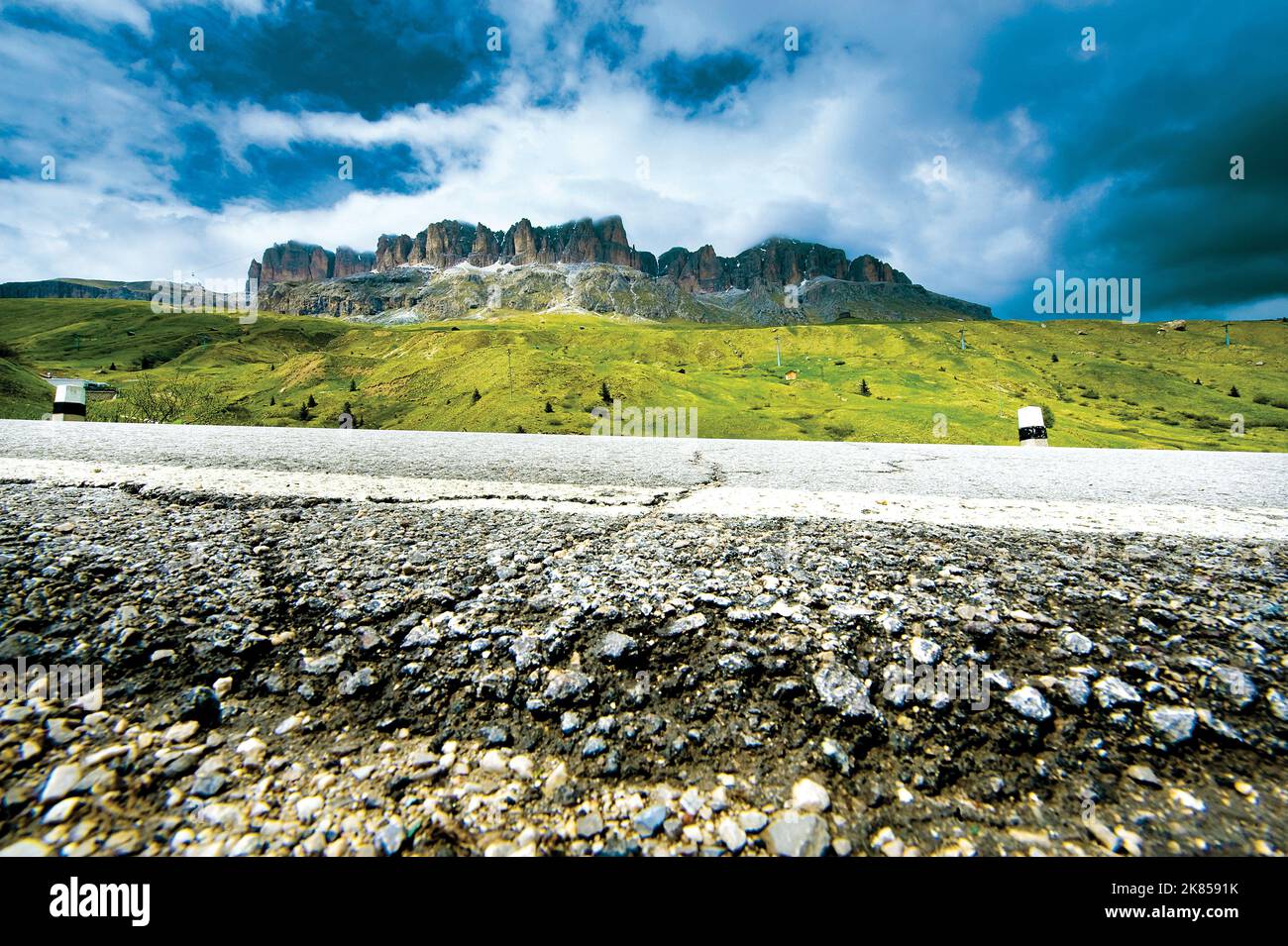 Passo Pordoi 2239m, Italy as published in the book Mountain High, The ...