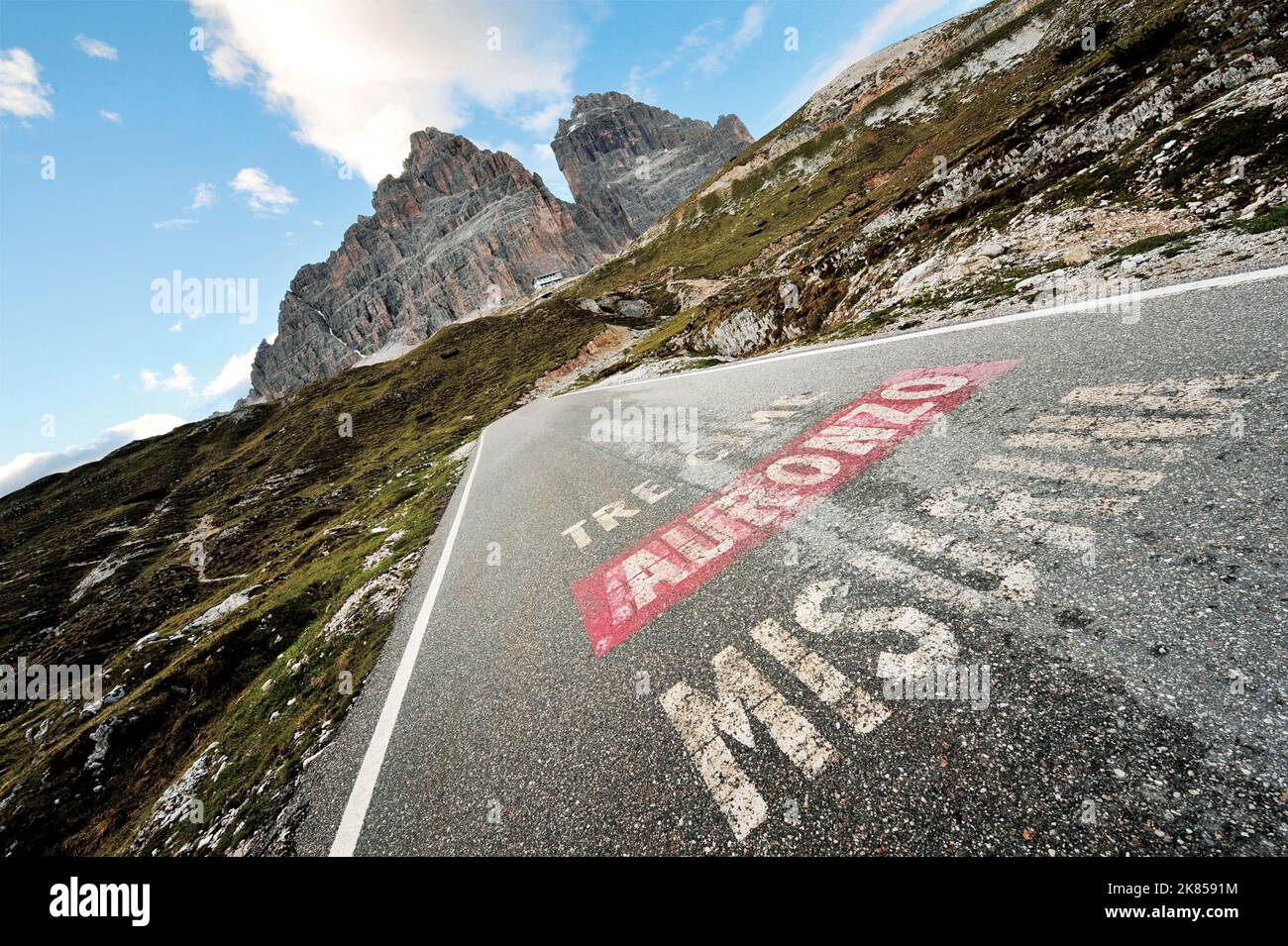 Tre Cime di Lavaredo, Italy as published in the book Mountain High, The ...