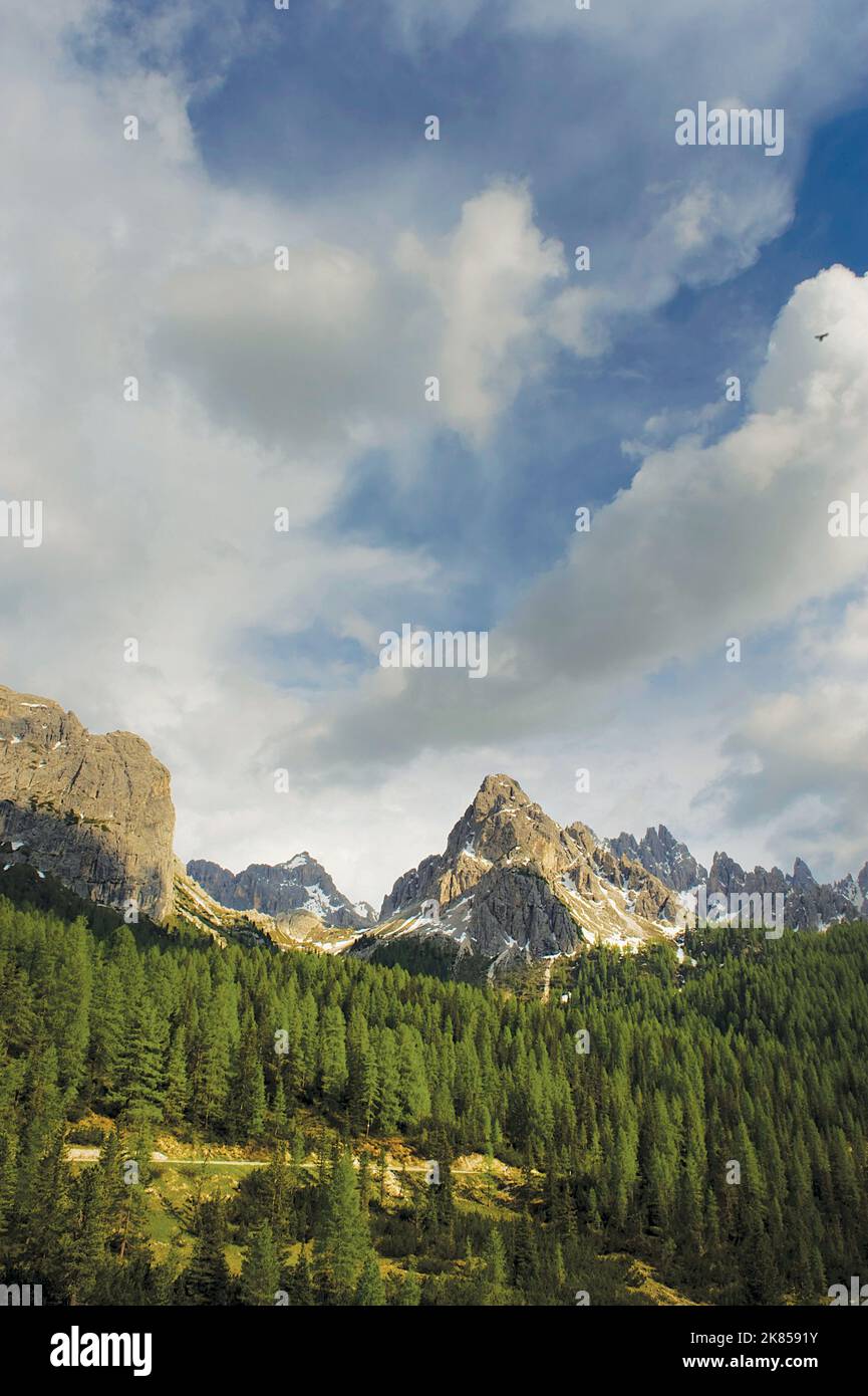 Tre Cime di Lavaredo, Italy as published in the book Mountain High, The ...